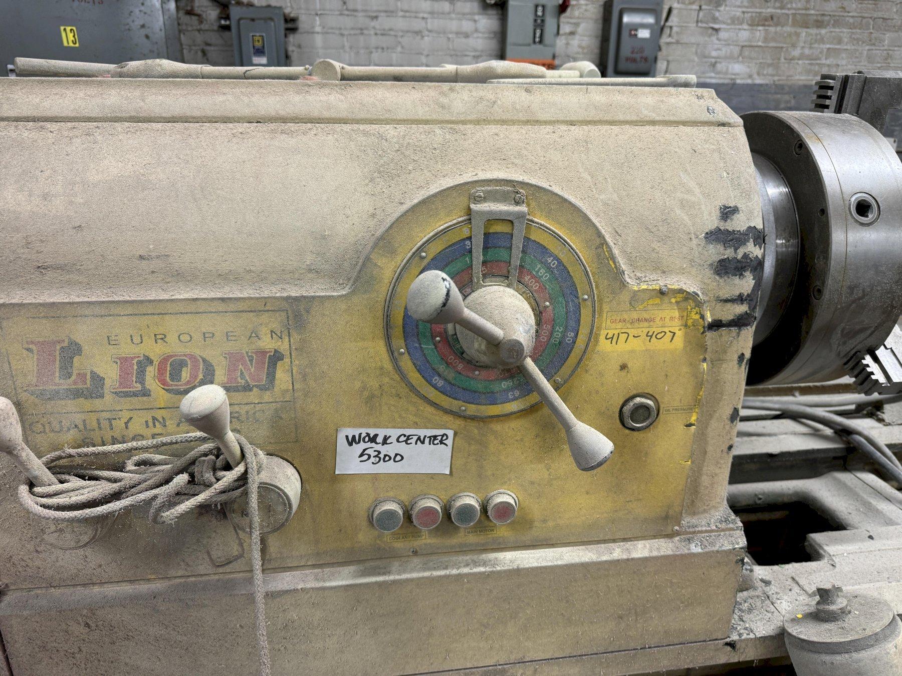 LION ENGINE LATHE: STOCK #22413