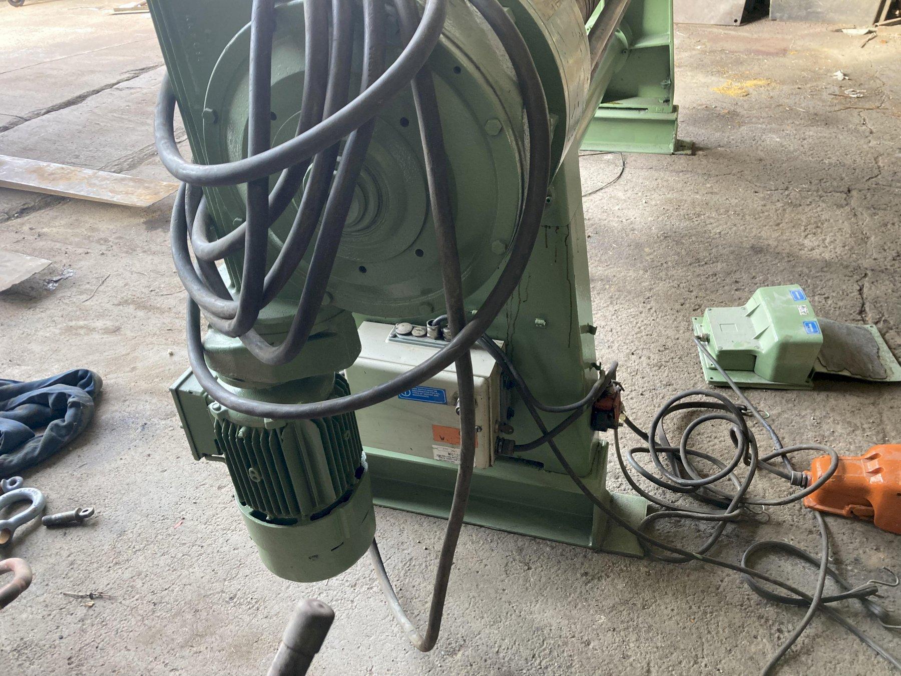 PREOWNED ROUNDO AB 72″ PLATE ROLL, MODEL #: 1P 140/6, S/N: 2141, YEAR ...