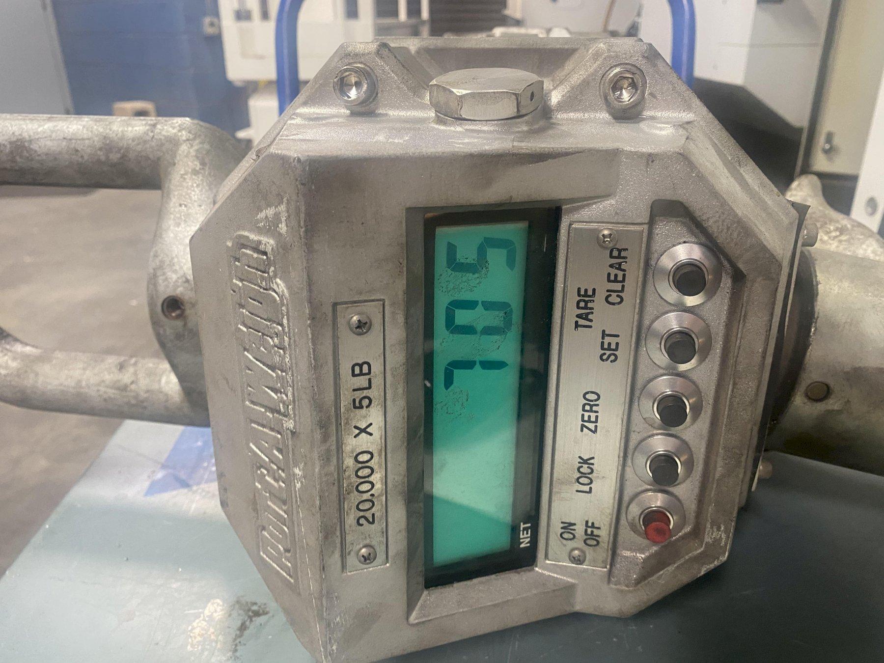 20,000 LB MSI MODEL #4260 CRANE SCALE: STOCK #13529