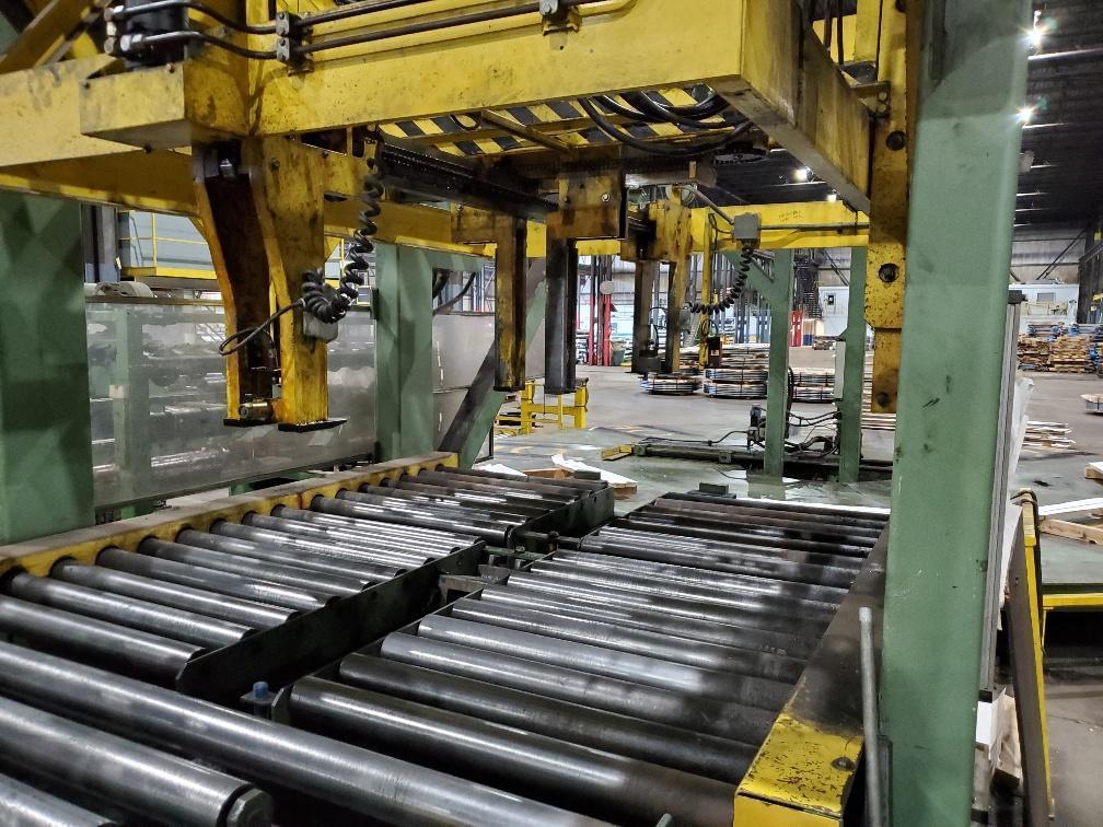 72″ x 10,000# PomaCon Banding Line | Galaxie Corporation