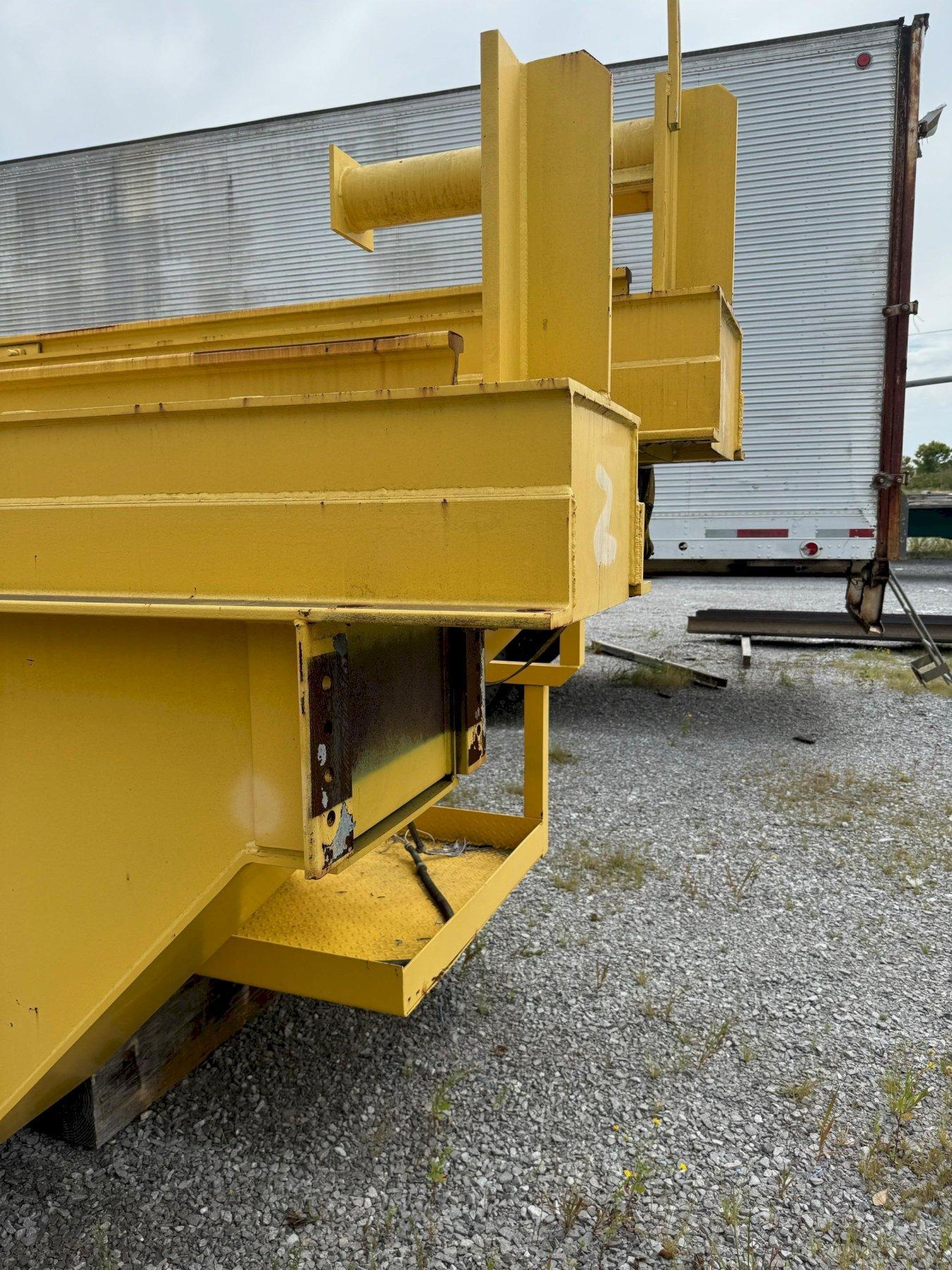 50 TON X 66′ DESHAZO DOUBLE GIRDER OVERHEAD BRIDGE CRANE(NEW IN 2011 ...