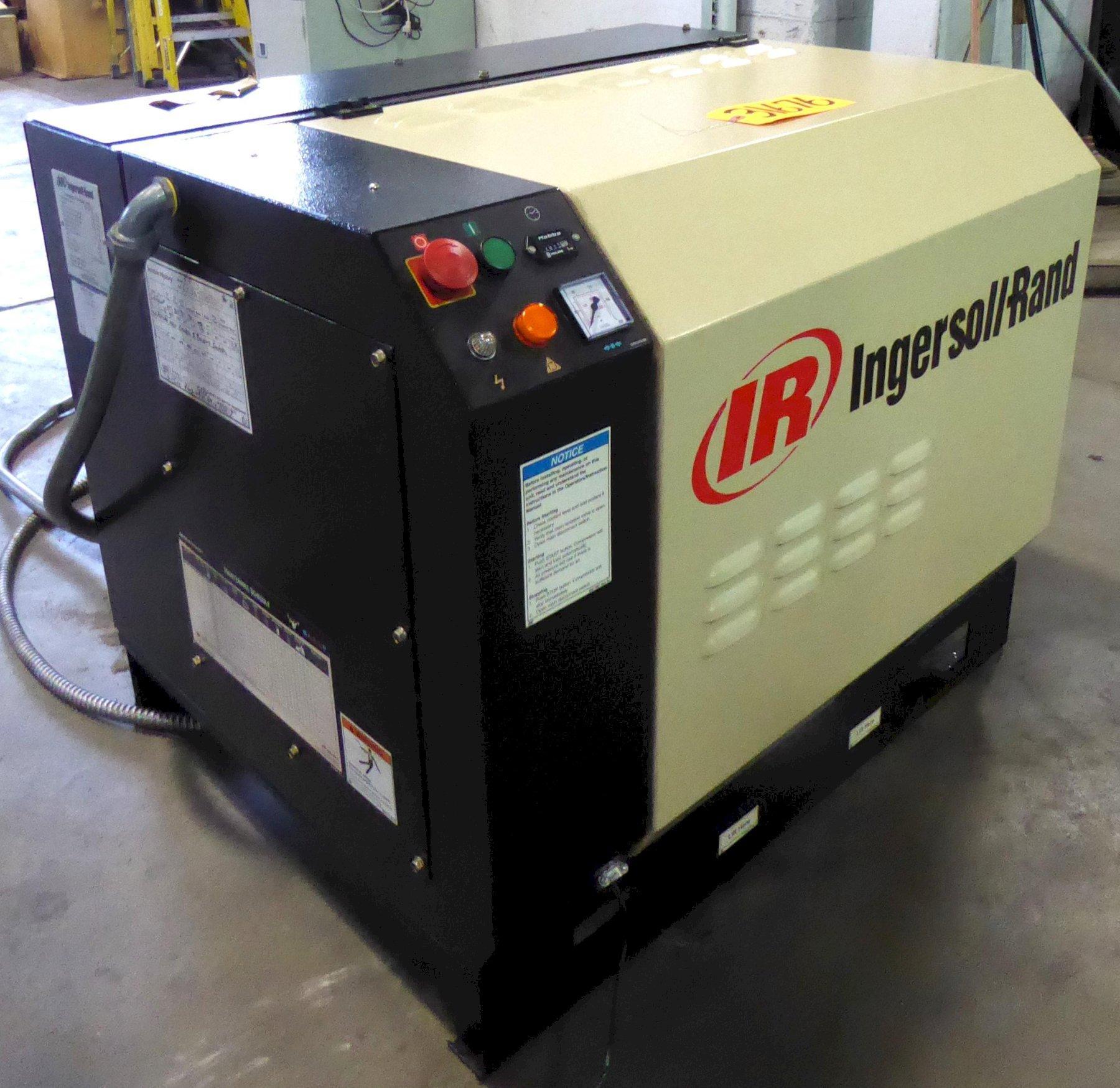 15 HP Ingersoll Rand Rotary Air Compressor SSR-EP15, 53 CFM, 125 PSI ...