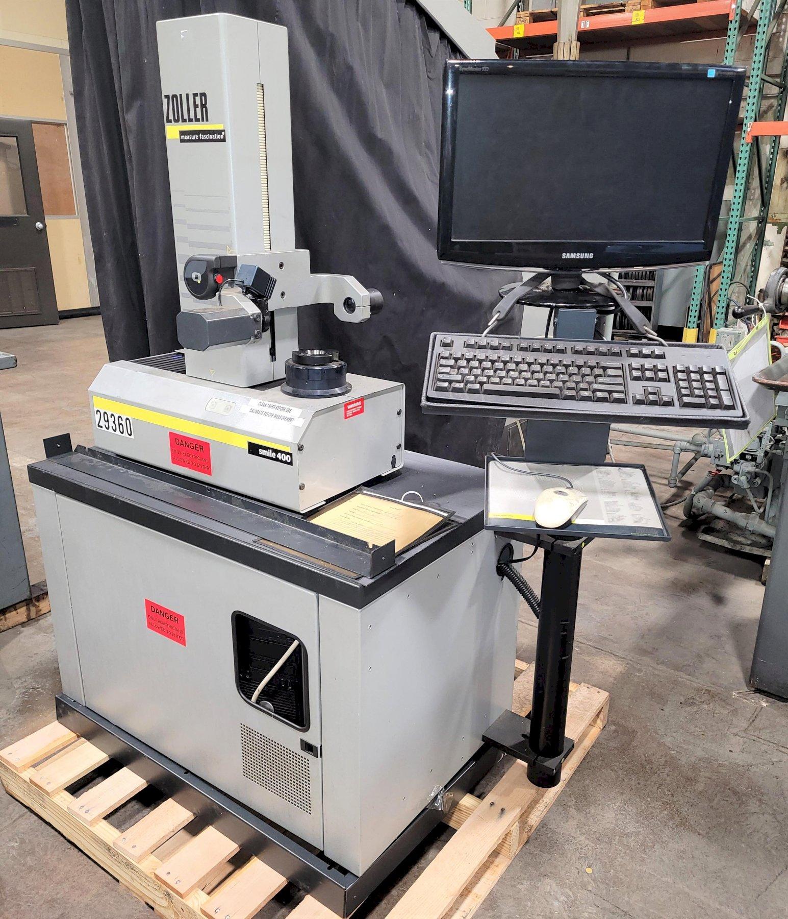 Zoller Smile 400 SMP 4/4 Tool Pre-Setting and Measuring Machine | Adams ...