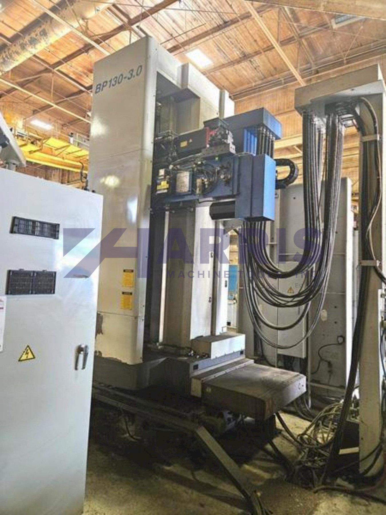 2012 SNK Nissin BP130-3.0 Horizontal Boring Mill, featuring a 5.1 ...