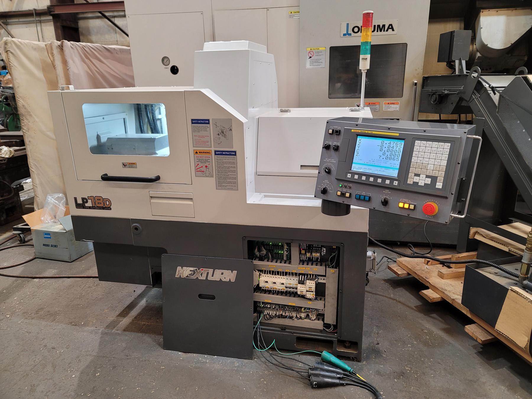 Used, Nexturn LP 18D Swiss Type CNC Lathe | Harris Machine Tools