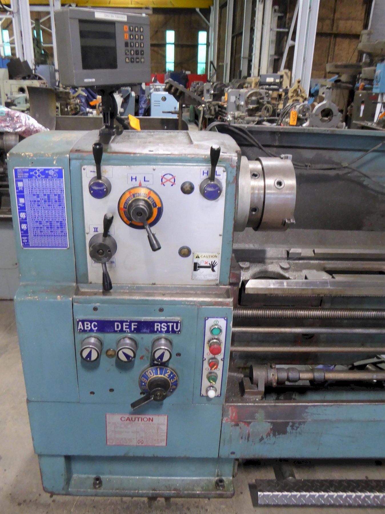 20″/26″ x 80″ Victor Lathe 2080S, Gap Bed, Inch/mm, DRO, 10 HP, Clean ...
