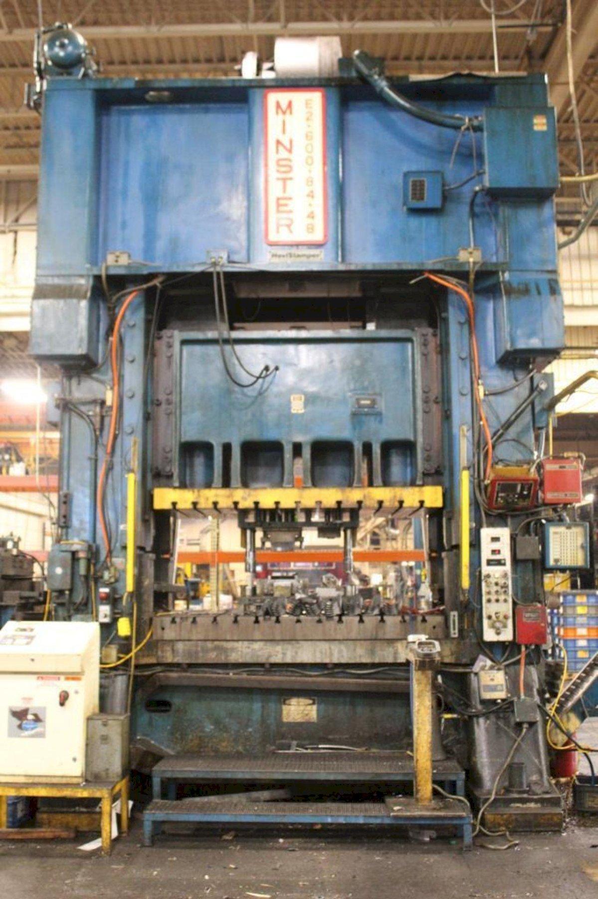 MINSTER E2-600-84-48 Hevi-stamper - Presses, Straight Side, Double ...