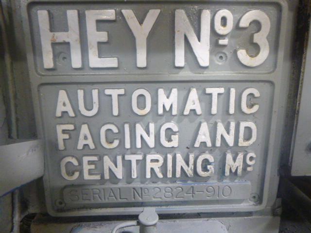 8″ x 75″ Hey No. 3 Double End Facing And Centering Machine | Adams ...