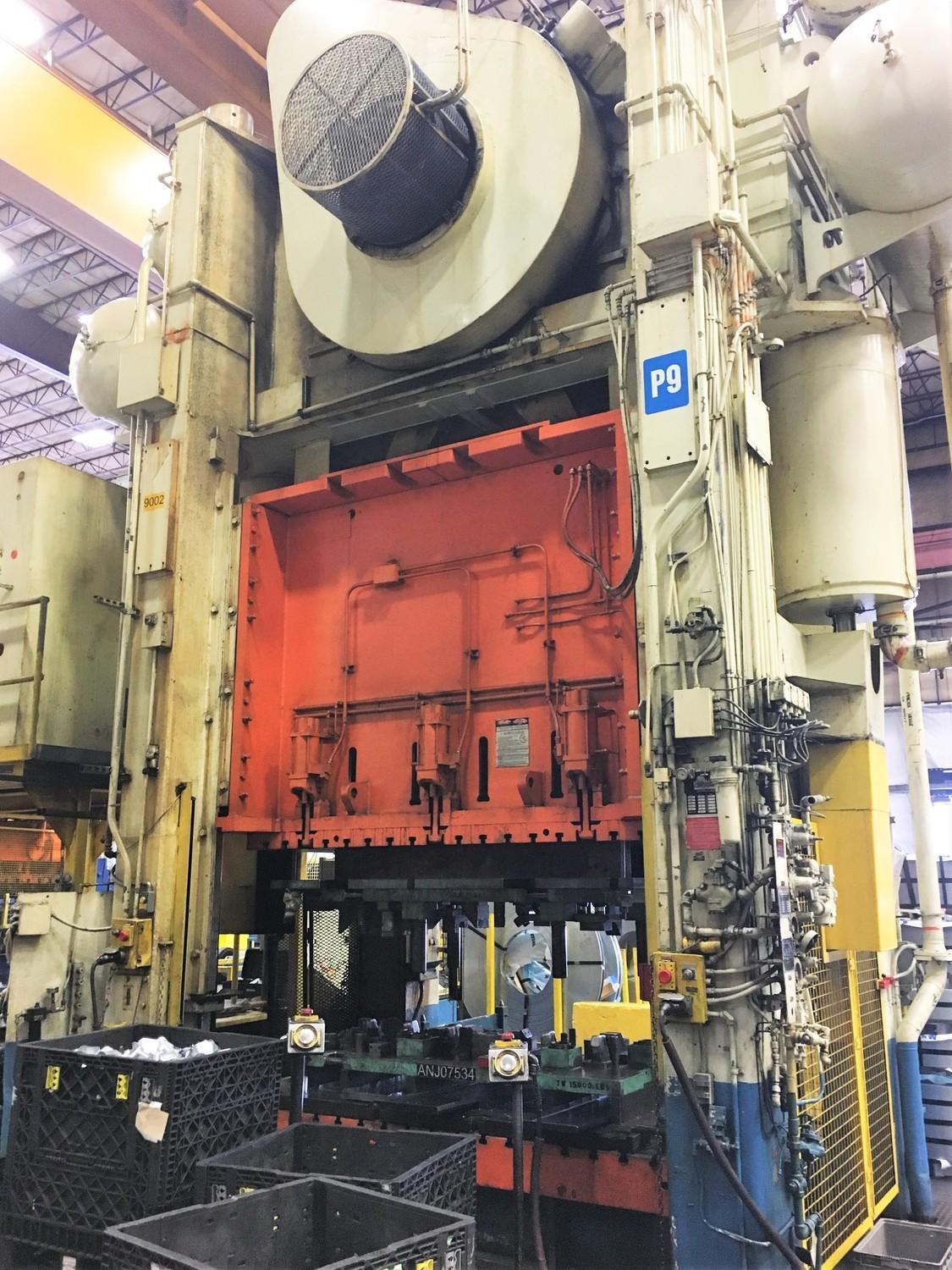 500 Ton Verson Link-Motion Straight-Side Press | Toledo Press
