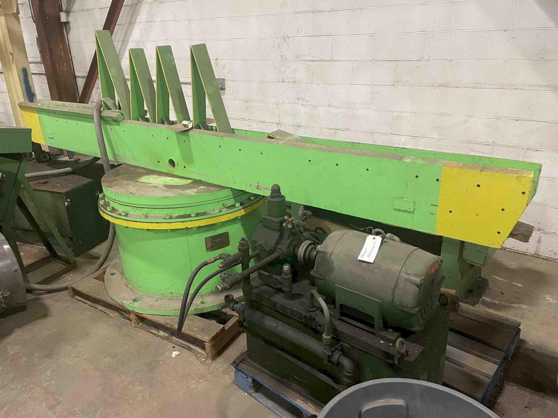 30,000 LB X 48″ RANGER 2-ARM COIL STAND TURNSTILE: STOCK #18275