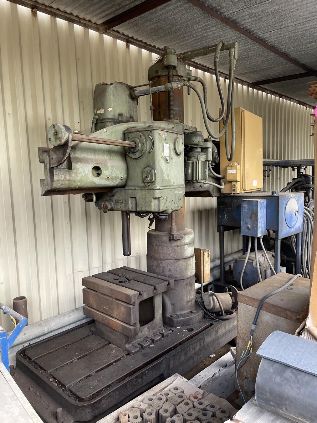 USED, CARLTON MODEL 1A RADIAL ARM DRILL | Harris Machine Tools