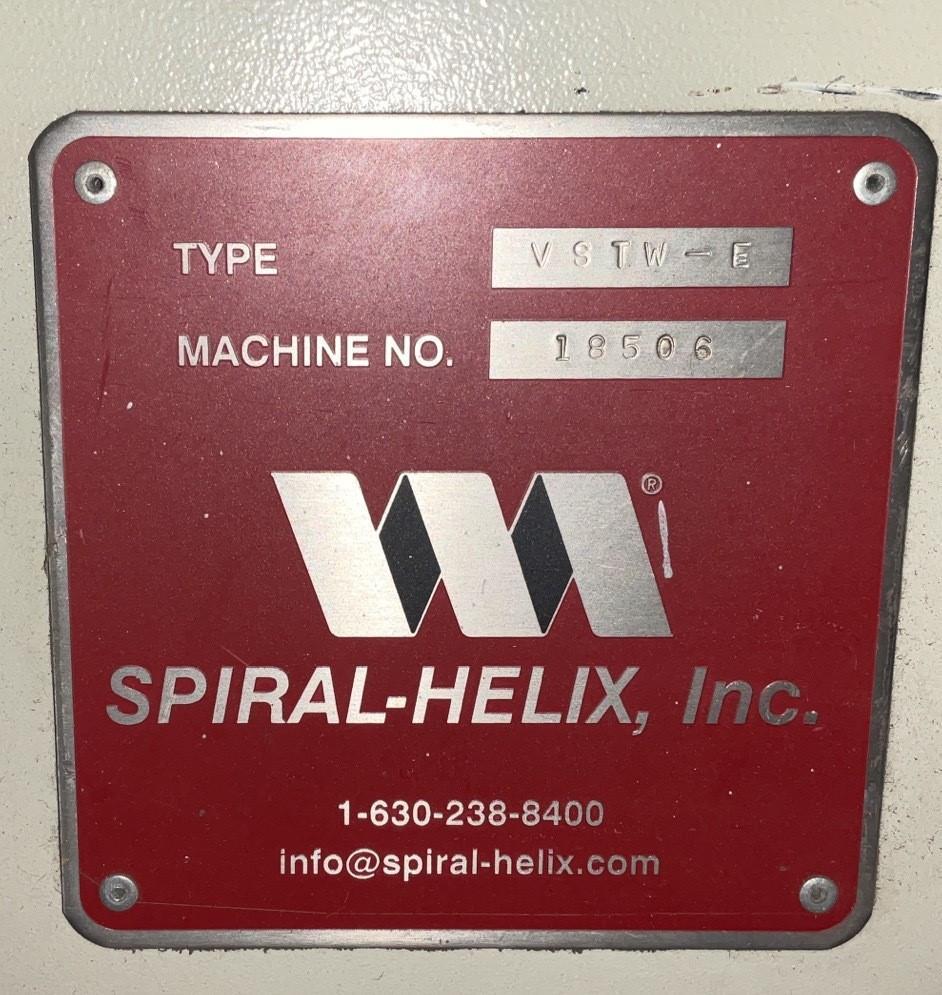 SPIRAL-HELIX MODEL #VSTW-E DUCT METAL (HVAC) STITCH WELDER: STOCK #18528