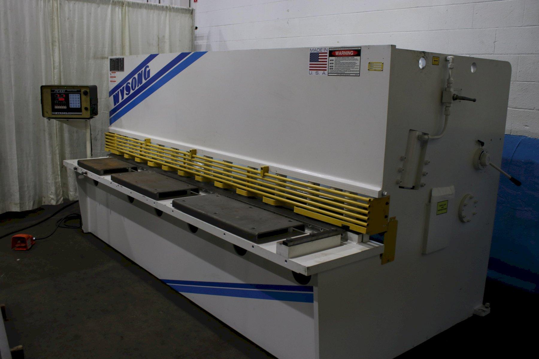 WYSONG 1010HD - Shears, Power Squaring (Ga) | Machine Hub