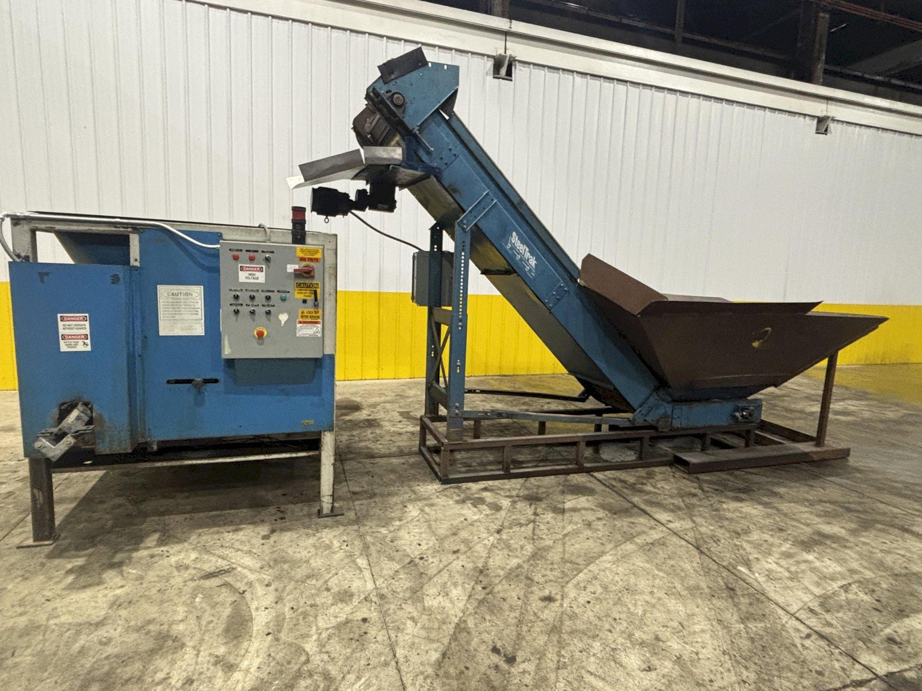 126 TION ARS MODEL #600 HYDRAULIC CHIP PUCKER BRIQUETTER: STOCK 22432