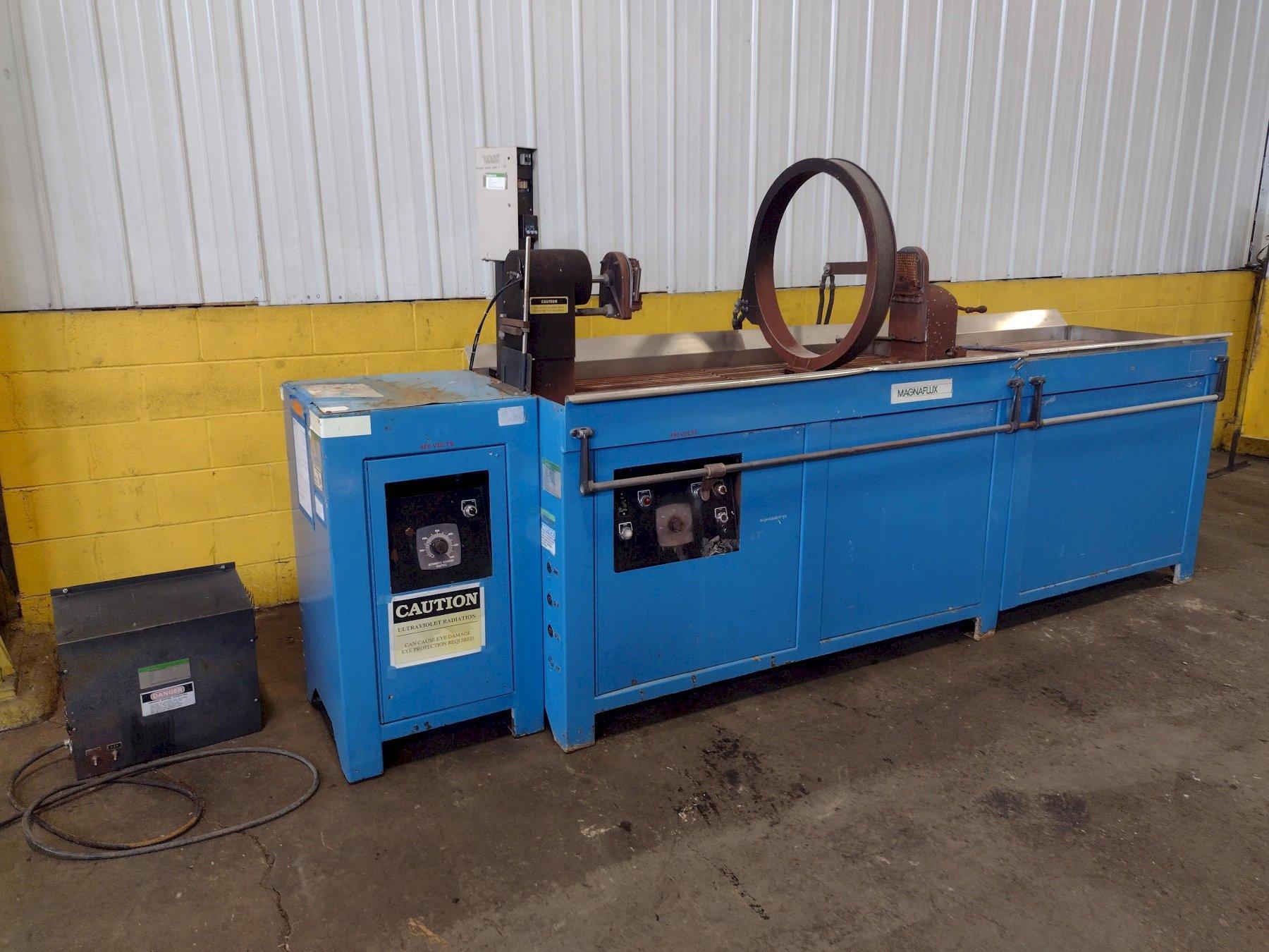 MAGNAFLUX MODEL #H-820 MAGNETIC PARTICLE INSPECTION MACHINE: STOCK #17322