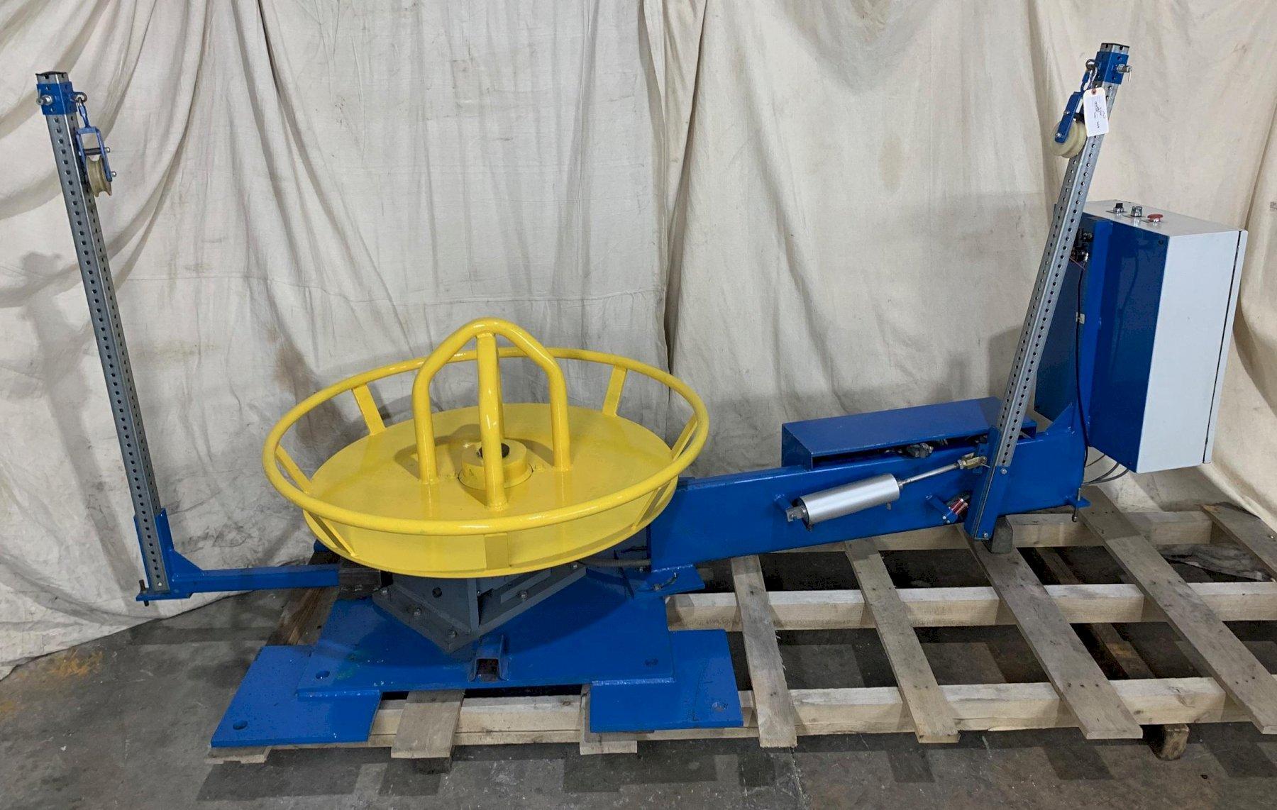 RMG Model 6450 Powered Wire Payoff/Turntable | FH Machinery Inc.