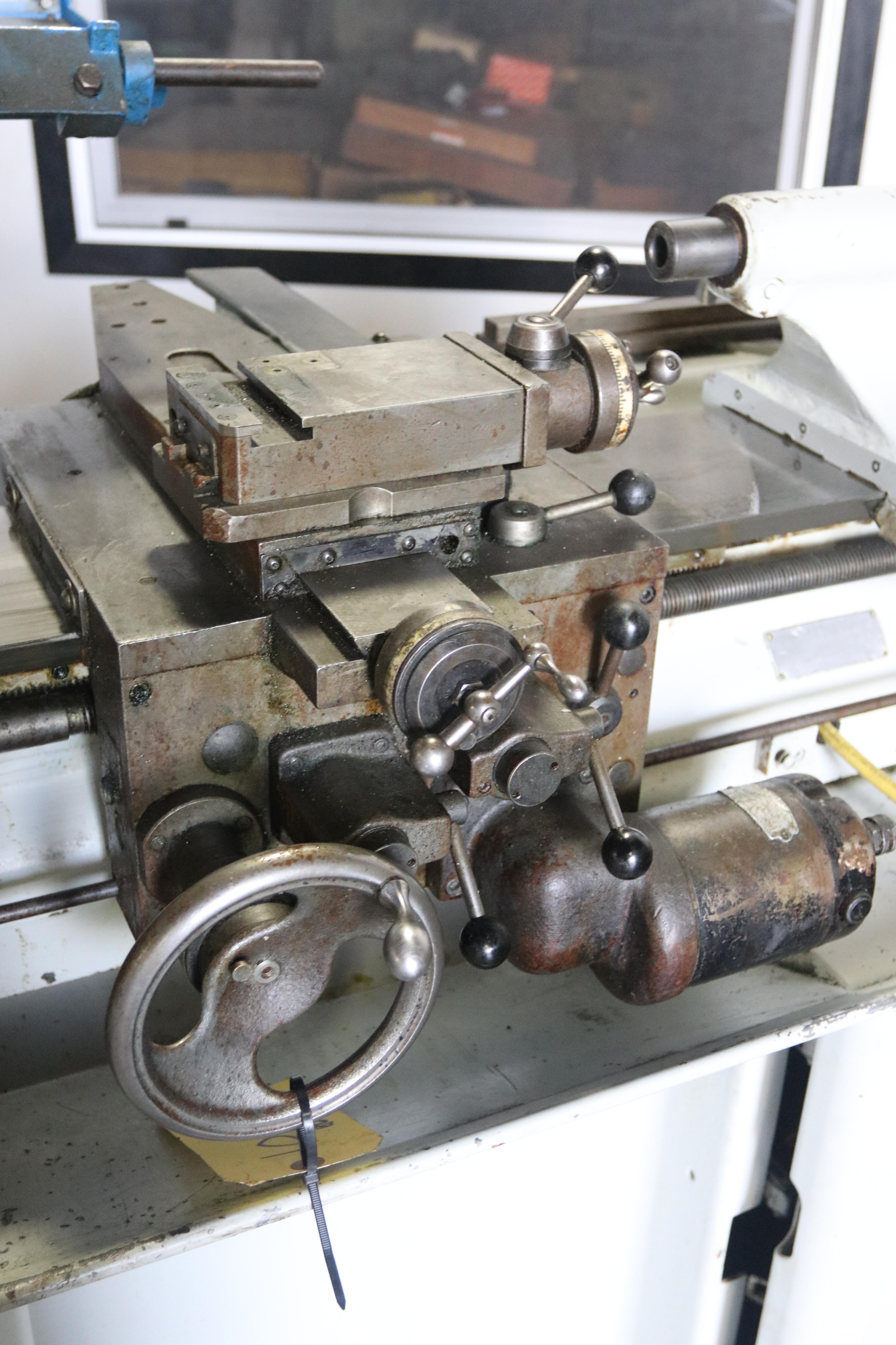 11″ X 18″ HARDINGE MODEL HLV-H ENGINE LATHE: STOCK #10051