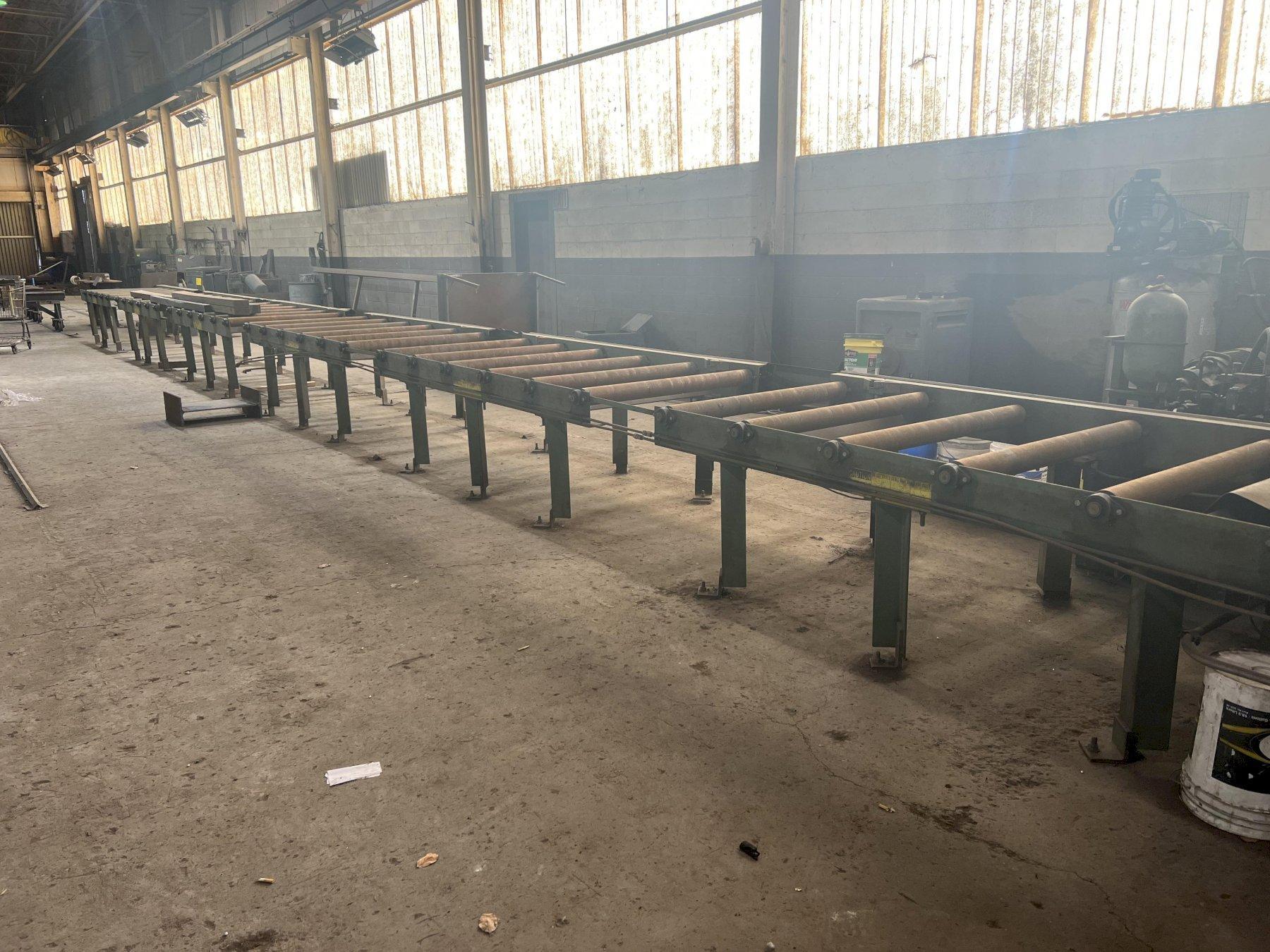 3 HEAD PEDDINGHAUS MODEL #TDK1000/3 AUTOMATIC I-BEAM DRILLING MACHINE ...