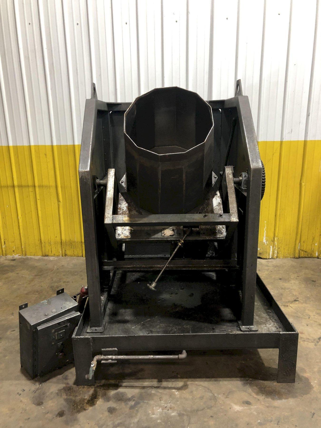 4 CU FT X 22″ OAKLAND PRODUCTS MODEL TB-4 DEBURRING AND POLISHING ...