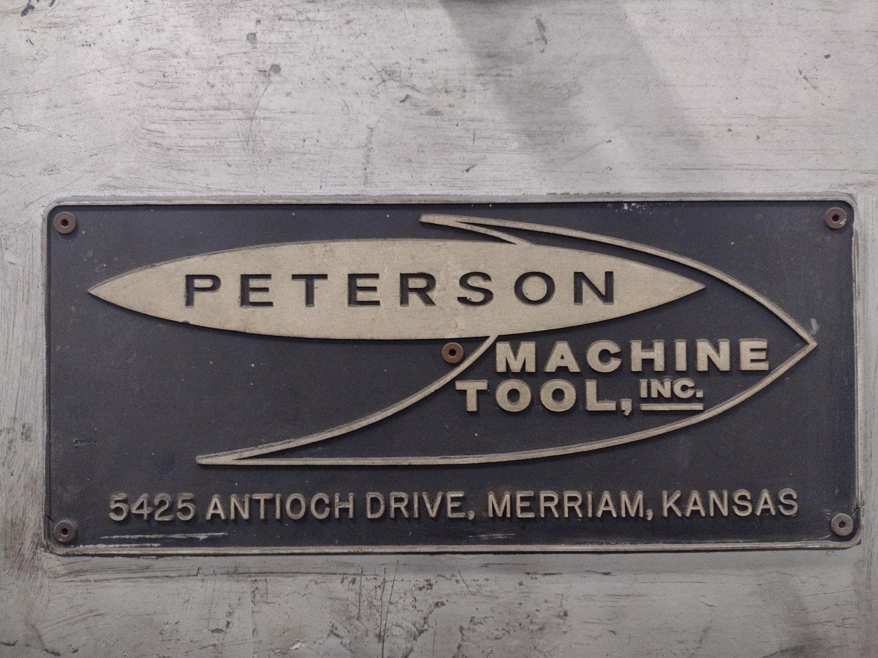 PETERSON MACHINE TOOL WELDING LATHE MACHINE SYSTEM: STOCK #17879