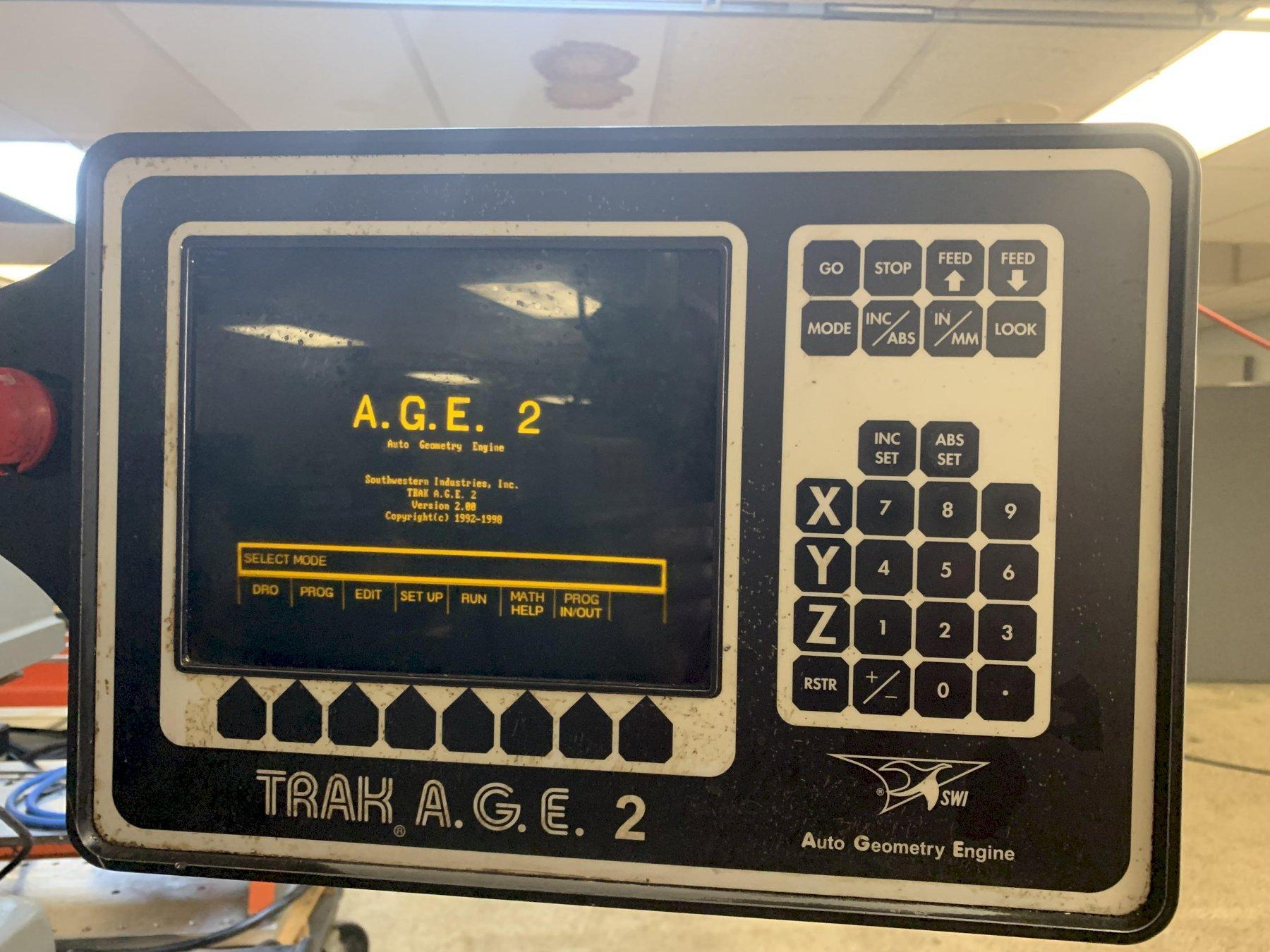 Seiki CNC Vertical Mill with TRAK AGE 2-Axis CNC Control | AMC