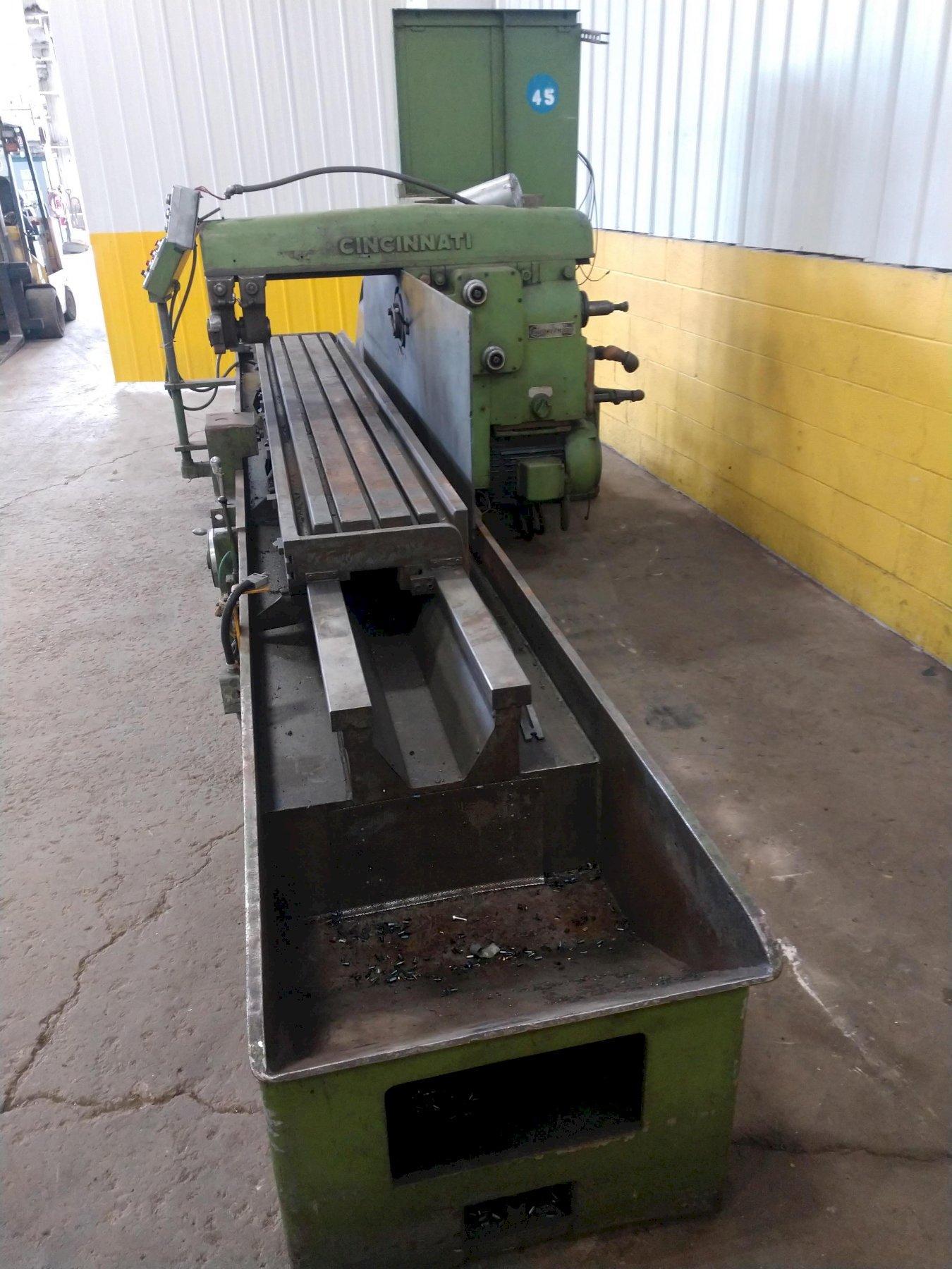 18″ X 128″ CINCINNATI HYPOWERMATIC HORIZONTAL SIMPLEX PRODUCTION MILL ...
