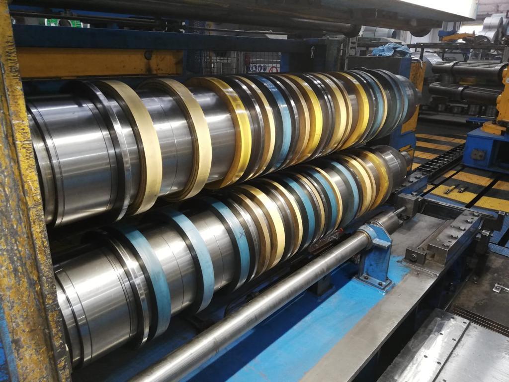 1550mm x 6mm x 30 Ton Slitting Line | Galaxie Corporation