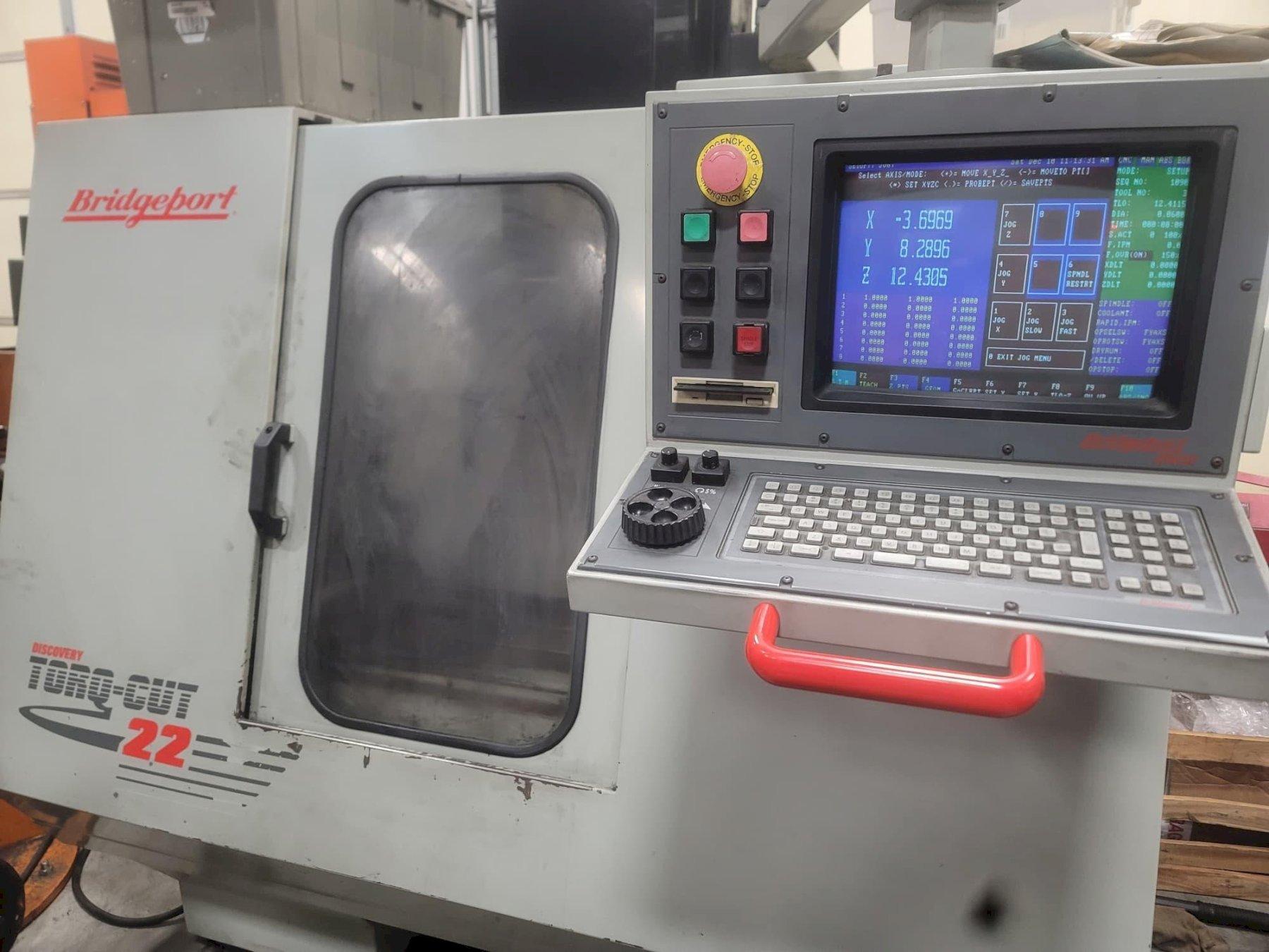 BRIDGEPORT Torq-Cut 22 - Laser Scanners | Machine Hub