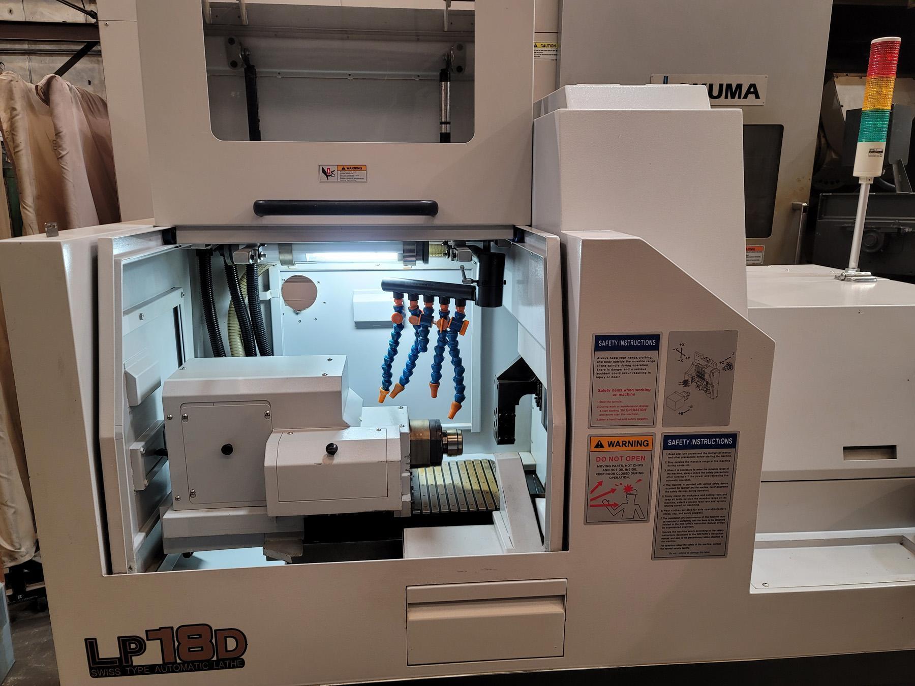 Used, Nexturn LP 18D Swiss Type CNC Lathe | Harris Machine Tools