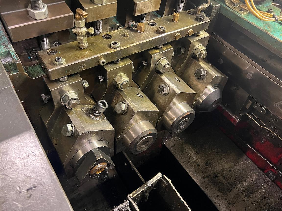Nedschroef Model BL-4 Long Stroke 4 Die Bolt Making Machine | Hariton ...