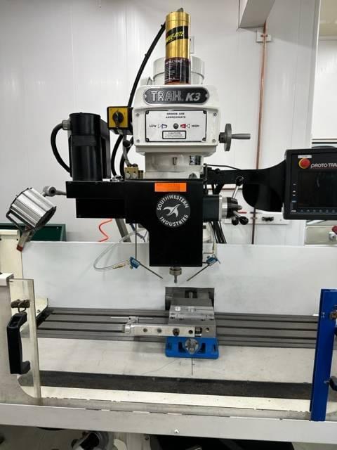 Southwest Industries Trak K3SX-3 Knee Mill (2011) 3 Axis CNC Knee Mill ...