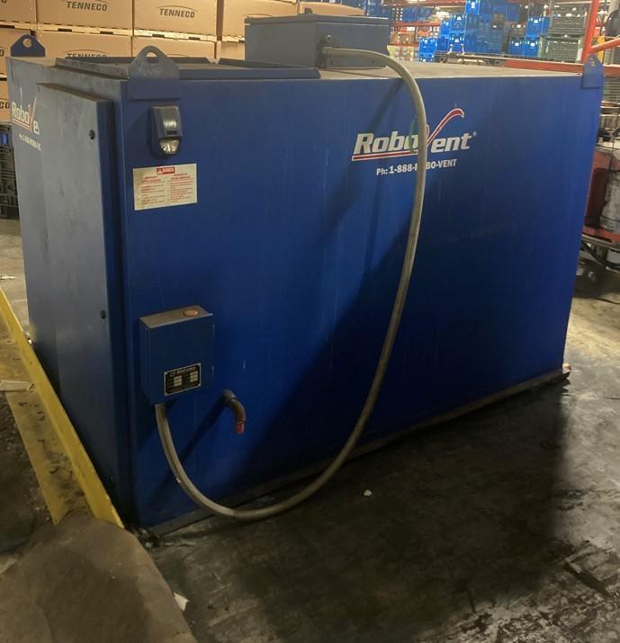 8,000 CFM ROBOVENT MODEL #DFS-8000-8 CARTRIDE TYPE DUST COLLECTOR ...