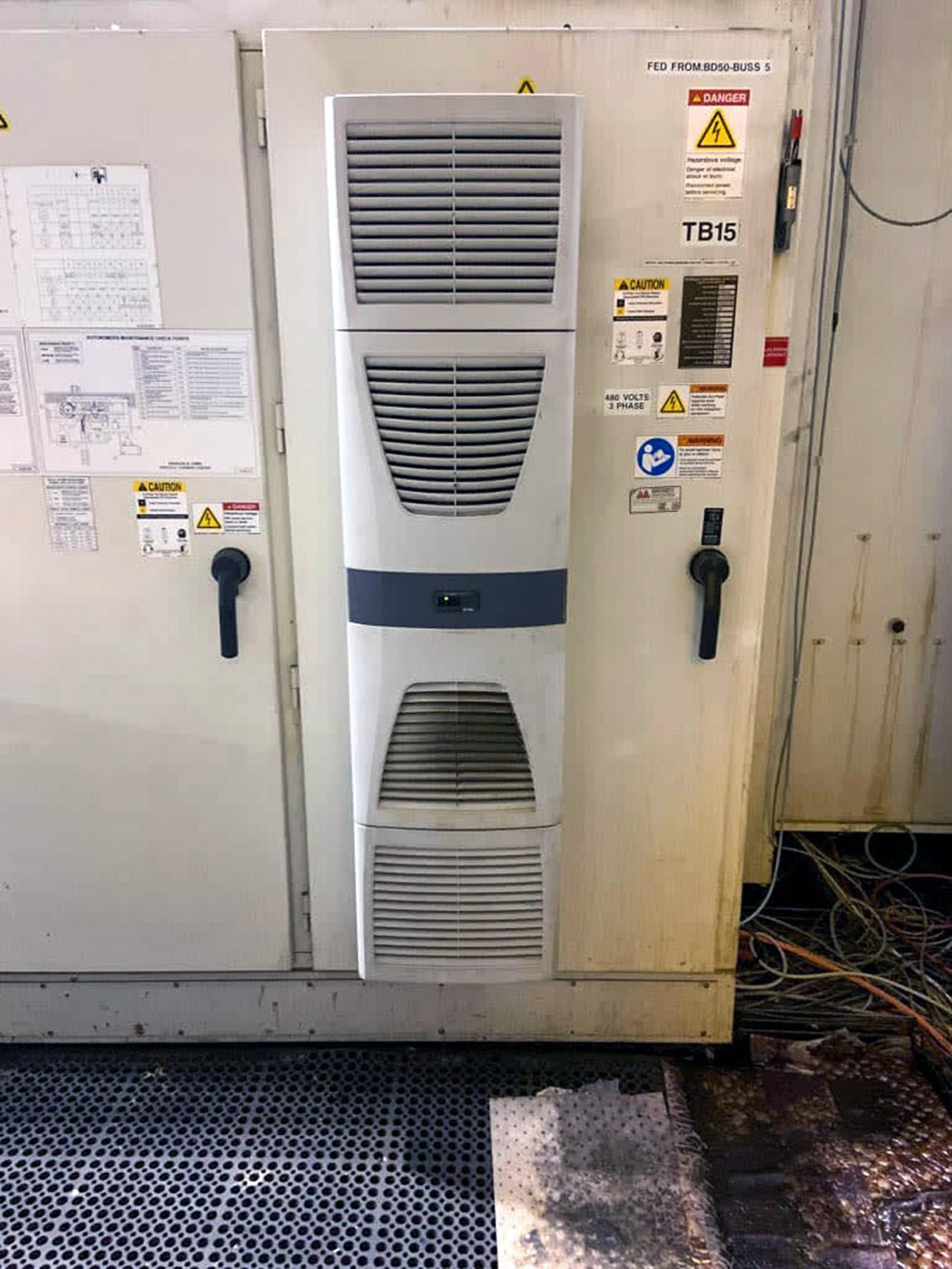 USED, MAG GIDDINGS & LEWIS VTC 2000 ADJUSTABLE RAIL CNC VERTICAL ...