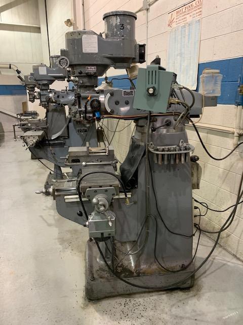 3 Hp Alliant Vertical Milling Machine | G-2000 Inc.