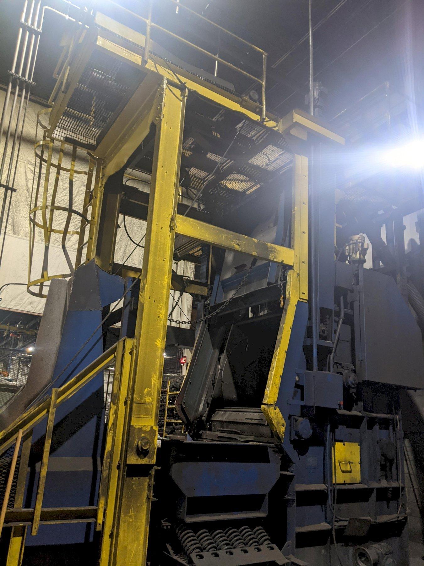 For Sale – WHEELABRATOR Blast Cleaning – Wheelabrator 22 cu ft tumblast ...