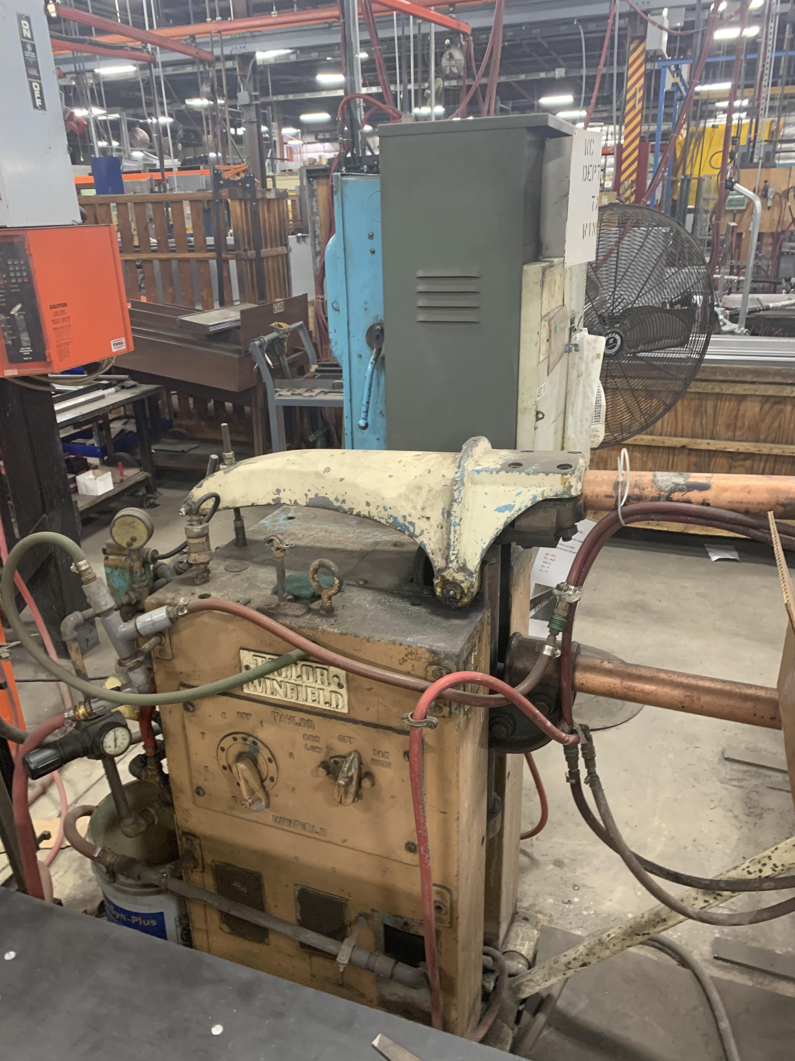 TAYLOR WINFIELD ROCKER ARM TYPE SPOT WELDER: STOCK #11149