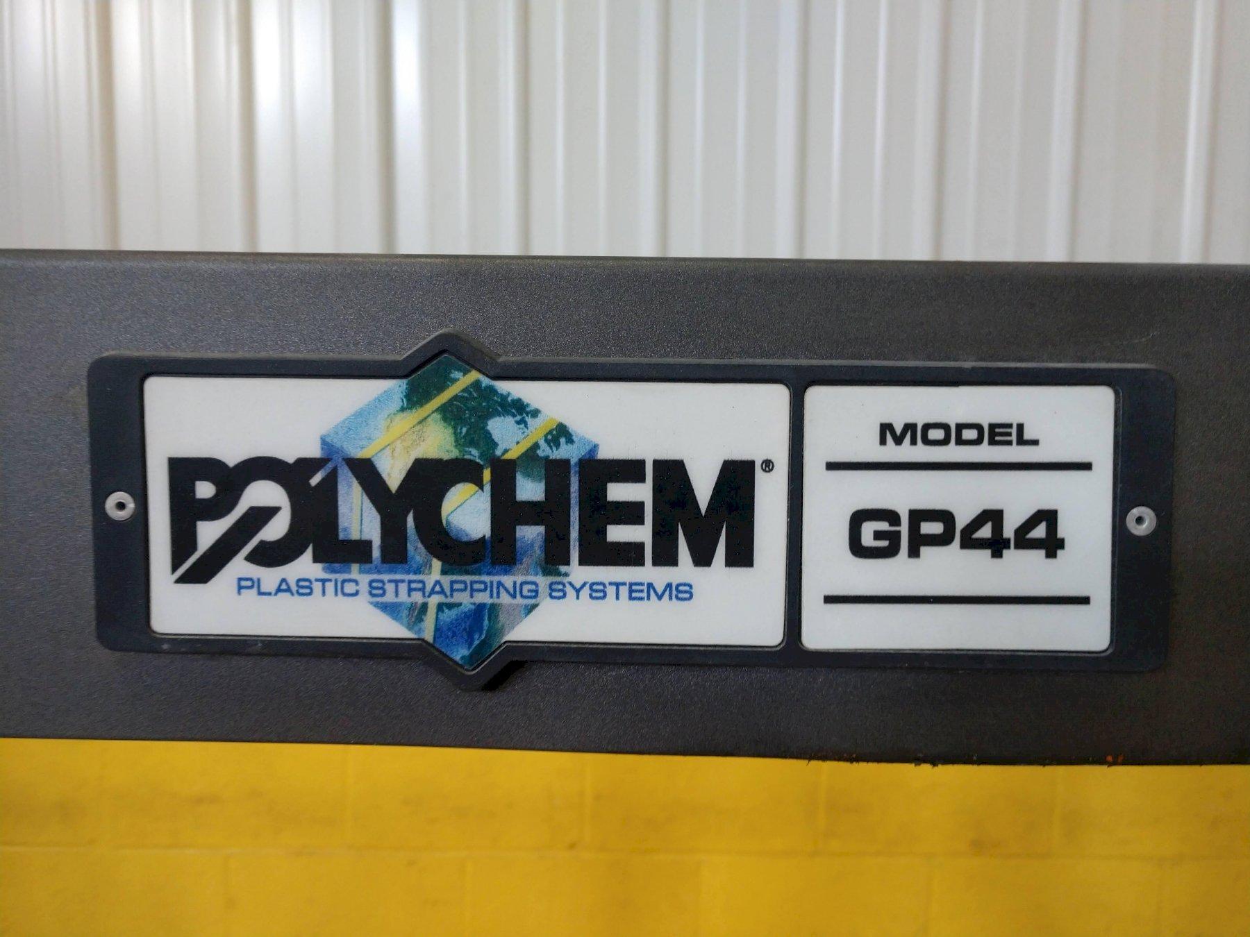 POLYCHEM MODEL GP44 PLASTIC STRAPPING SYSTEMS BANDING MACHINE: STOCK #14693