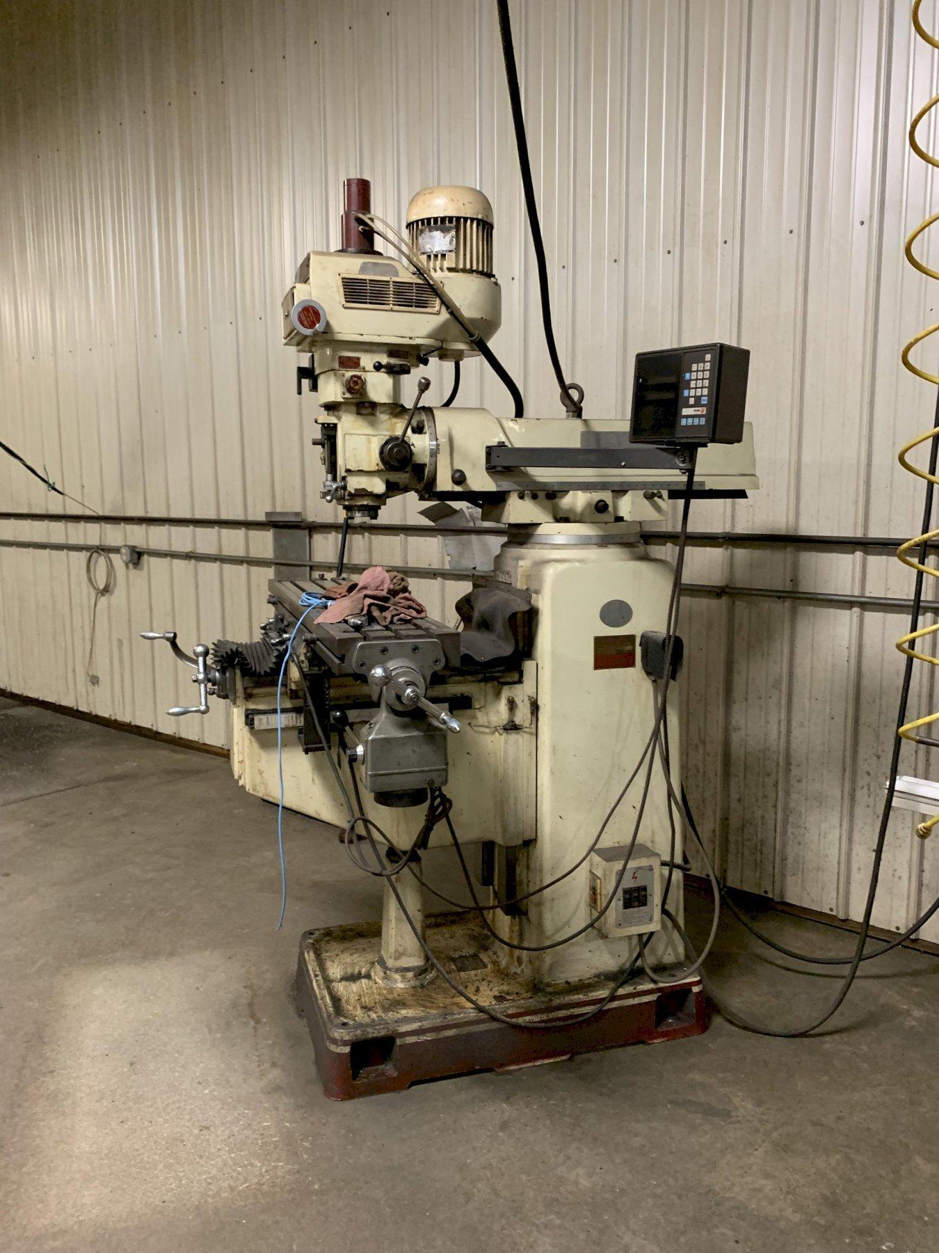 ACER 40 Taper Variable Speed Vertical Milling Machine | AMC