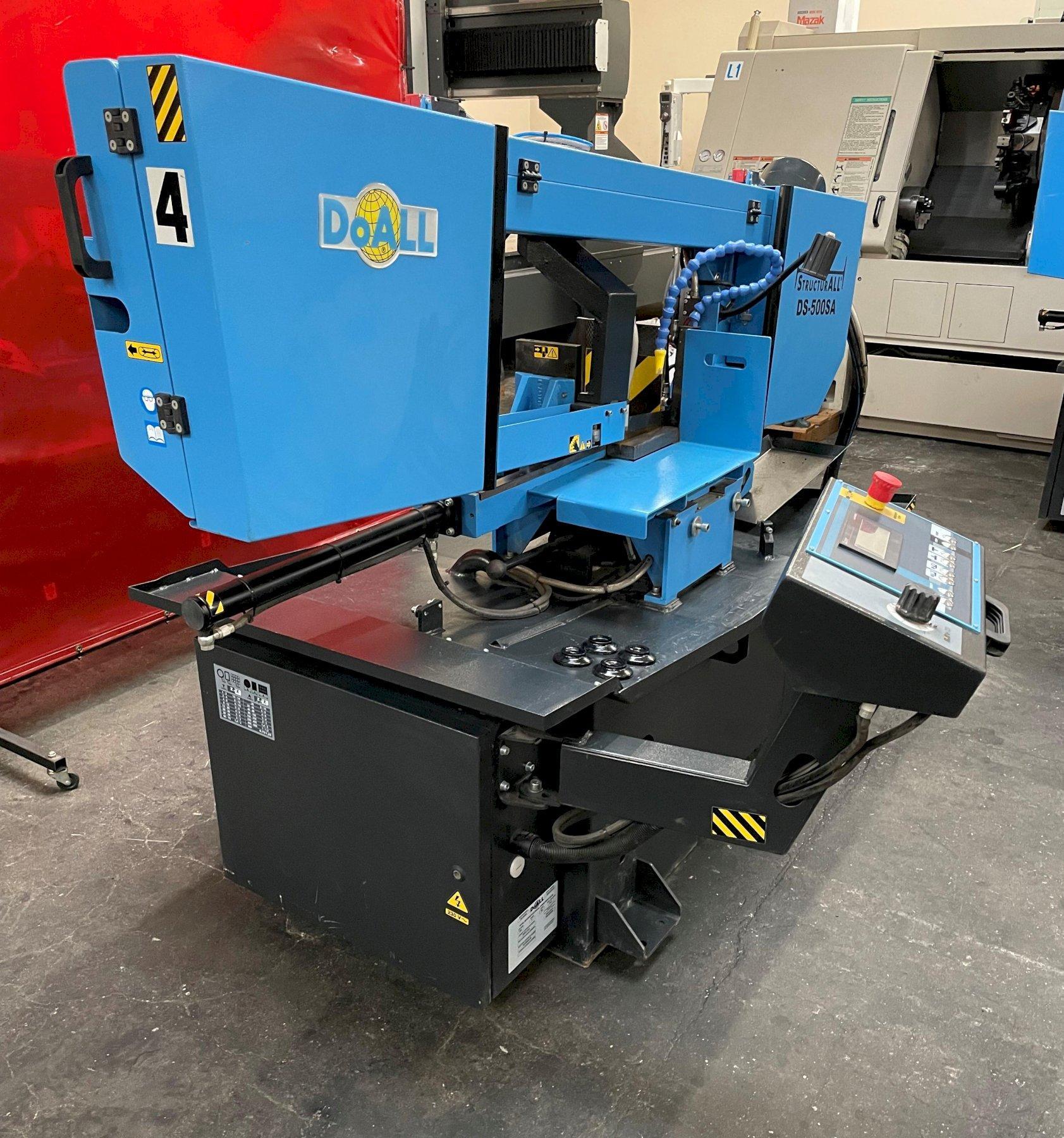 DoAll DS-500SA Dual-Miter 14″ x 20″ Semi Automatic Bandsaw 2018 with ...