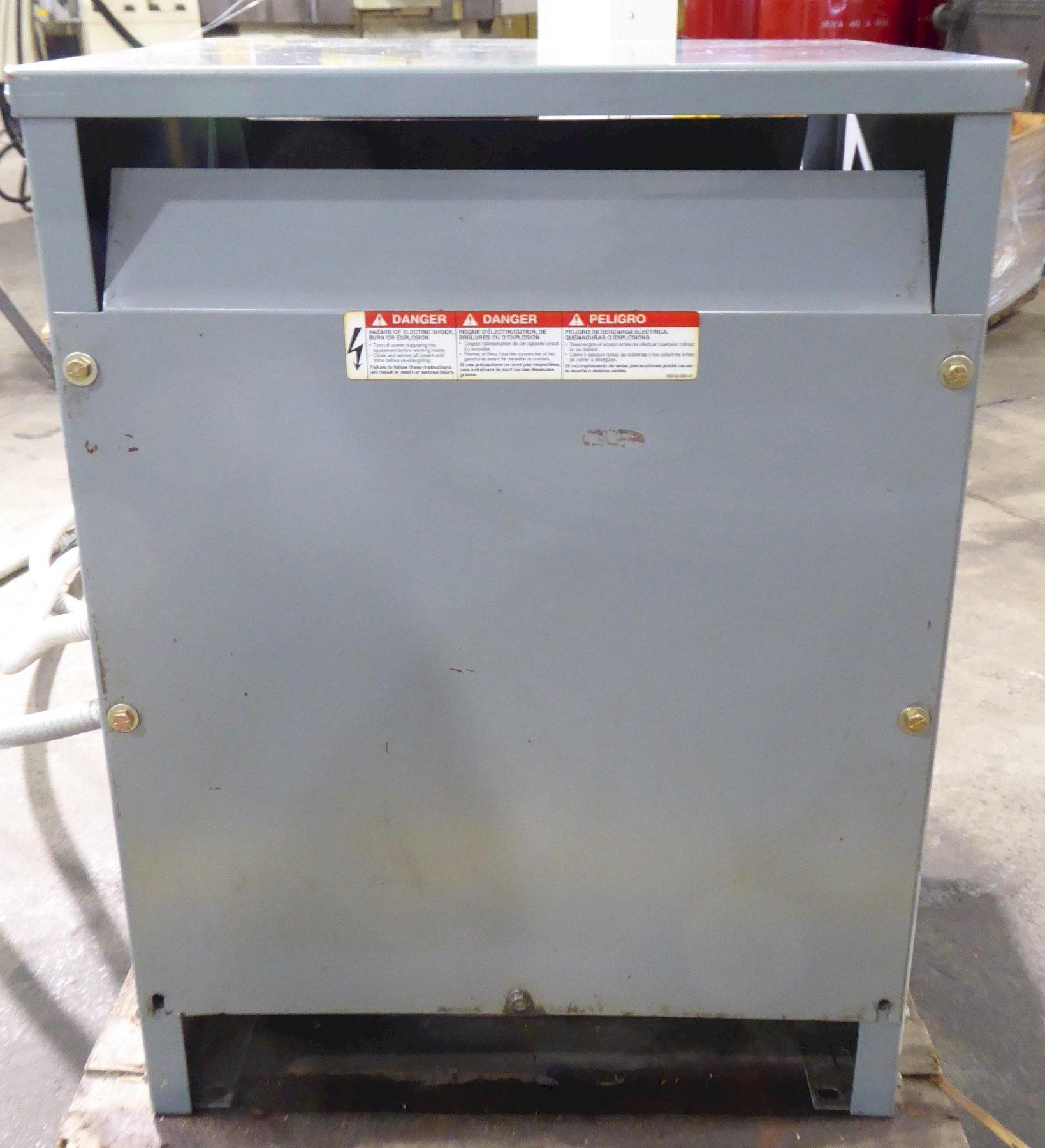 15 KVA Square D Transformer Cat. No. 15T6H, HV 480, LV 240, 3 Phase | C ...