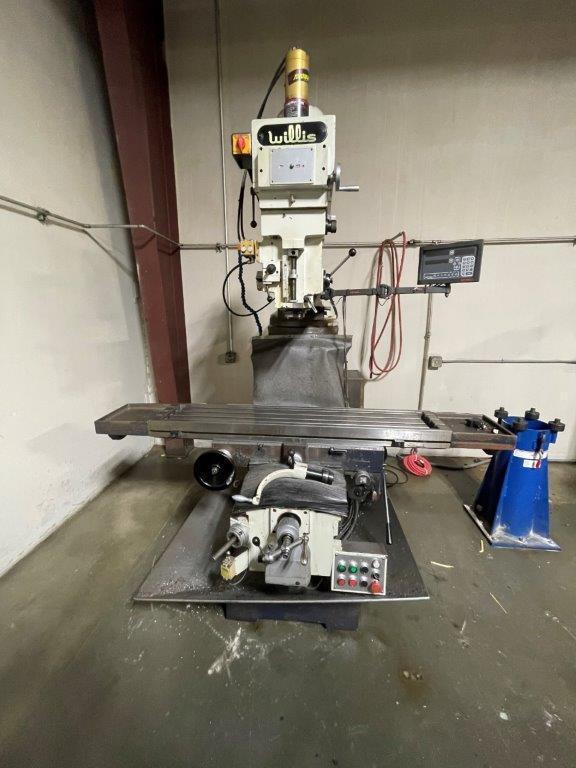 USED, WILLIS 5000V VERTICAL MILL | Harris Machine Tools
