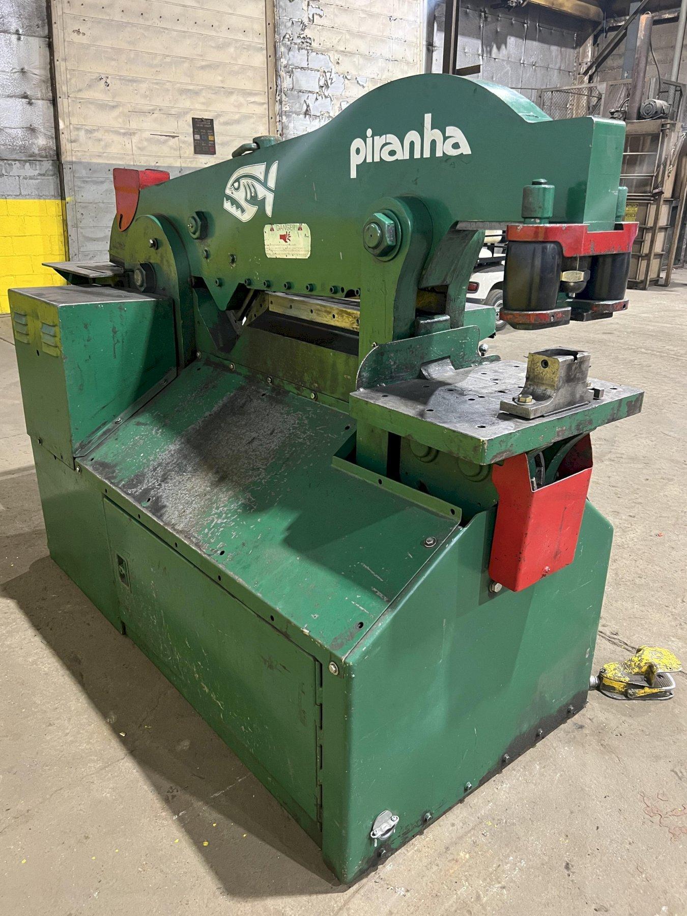PIRANHA HYDRAULIC IRONWORKER: STOCK #18845