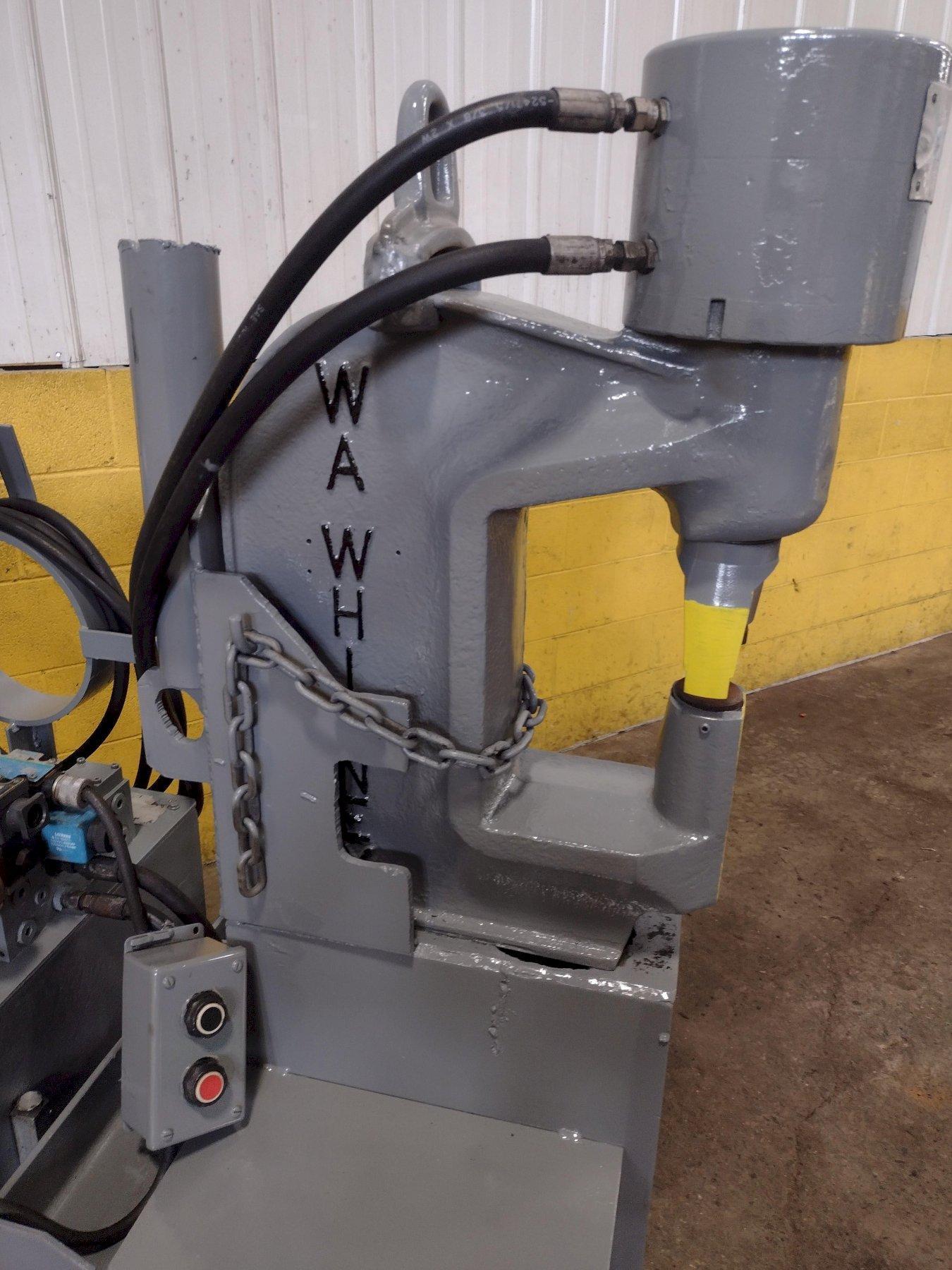 50 TON WHITNEY MODEL #751 HYDRAULIC PORTABLE C-FRAME PUNCH: STOCK #15099