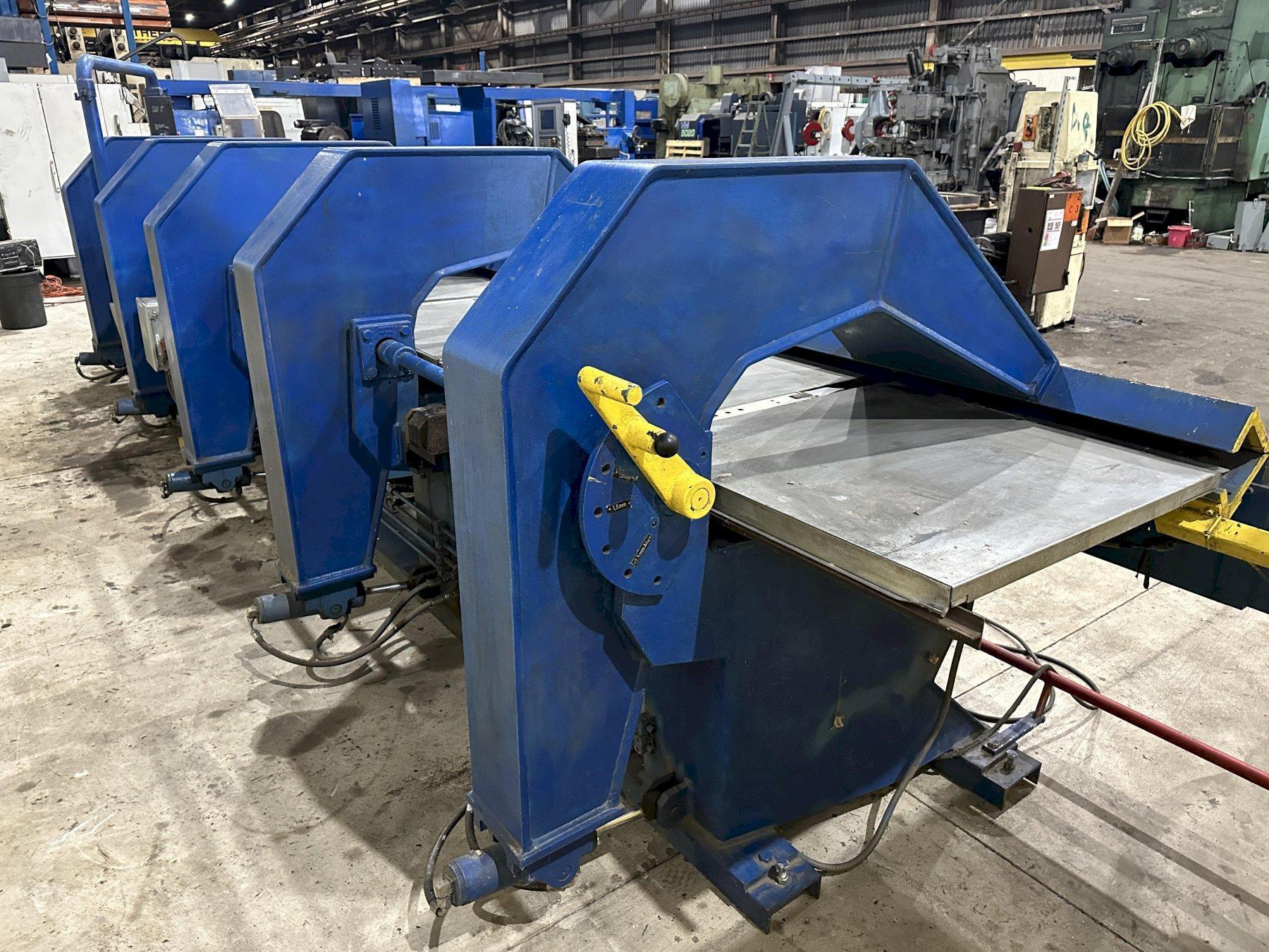 21′ JORNS MAXILINE-150-SM-CNC400A CNC SHEET METAL FOLDER. STOCK ...