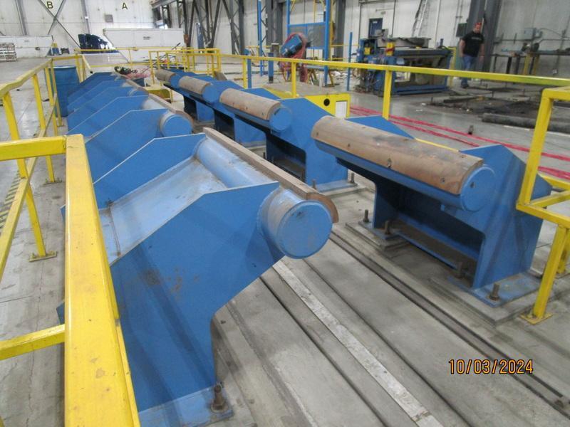 60″ x 20,000# 4 Coil Storage Stands & Coil Car | Galaxie Corporation