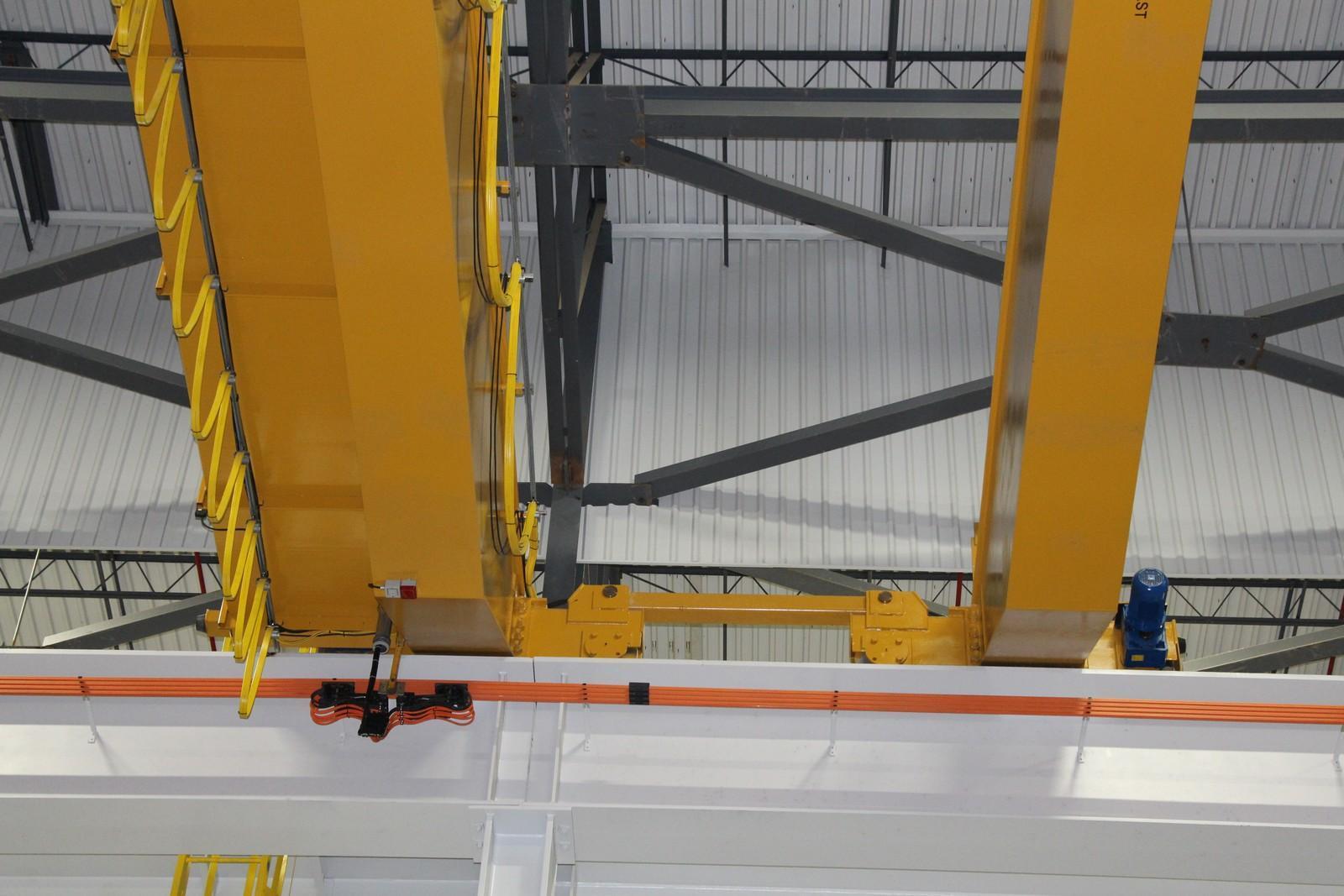 90/45 X 82’X 40′ LIFT PHD 8 WHEEL OVERHEAD BRIDGE CRANE: STOCK #12672