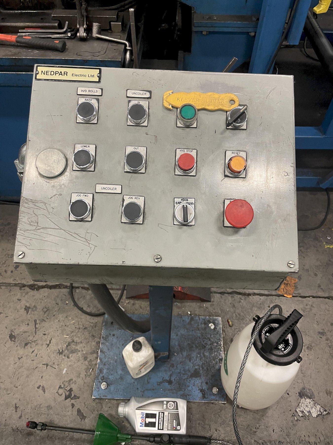 “GRANDRIB 3 PANEL” METFORM 14 STAND X 4″ X 48″ ROLLFORMING LINE: STOCK ...