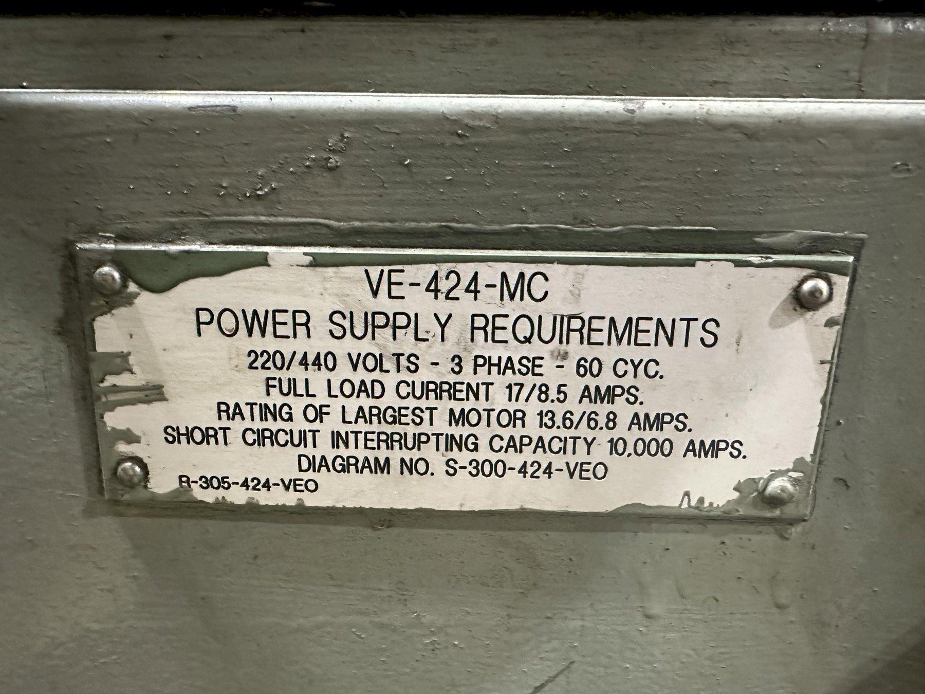 VICTAULIC PIPE GROOVING MACHINE: STOCK #19516