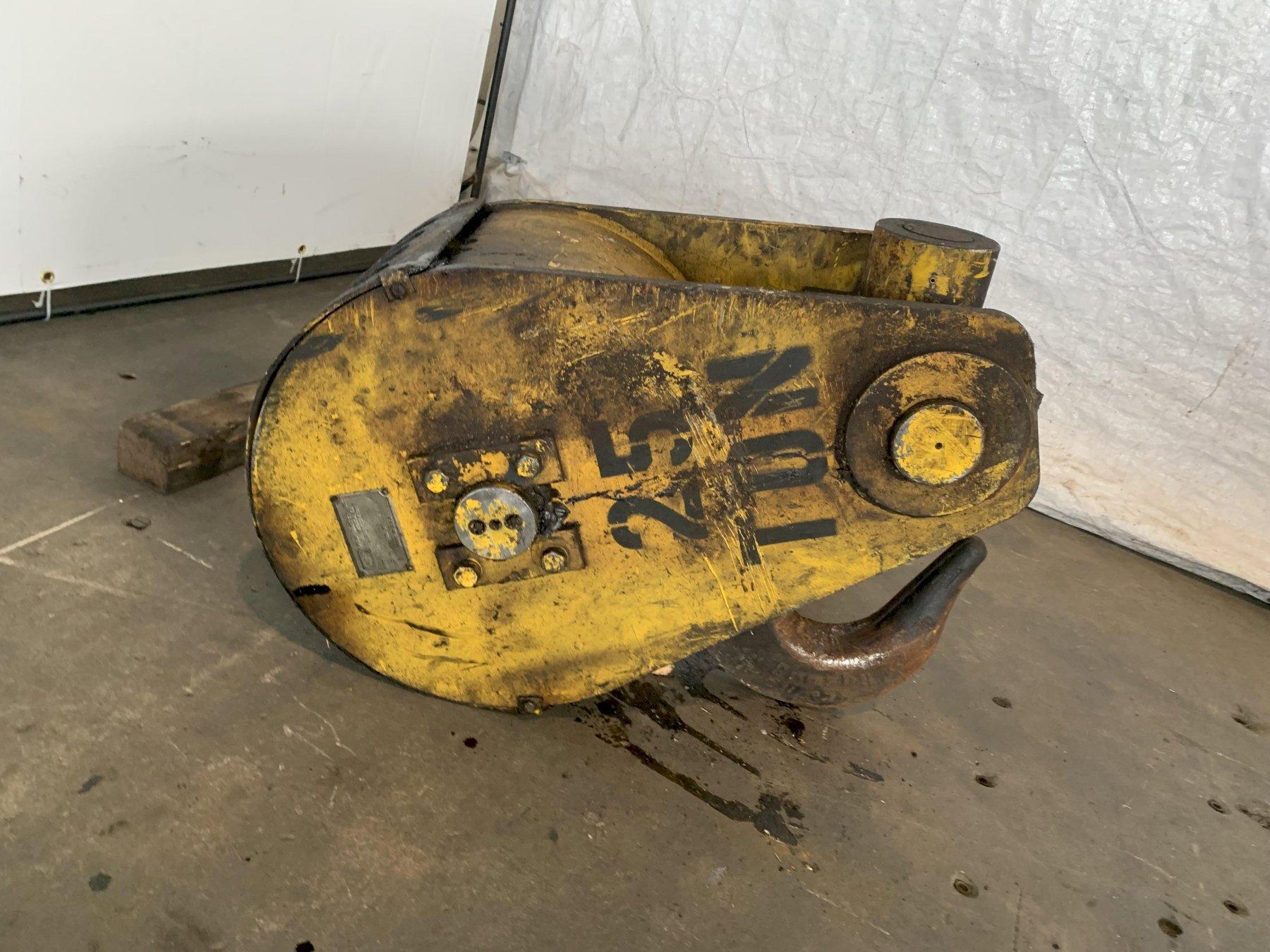 25-Ton Ace Hoist Top Running Double Girder Trolley Hoist | G-2000 Inc.