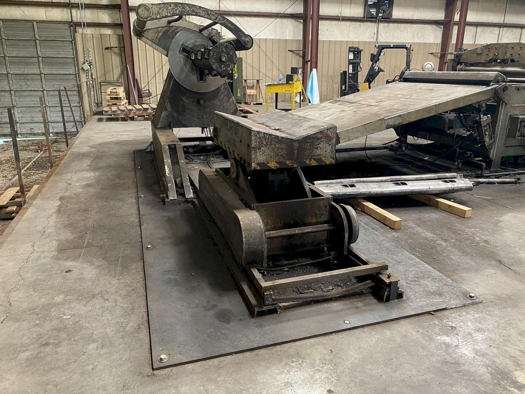 72″ X .109″ X 40,000 LB IOWA PRECISION SLEAR #2: STOCK #13306